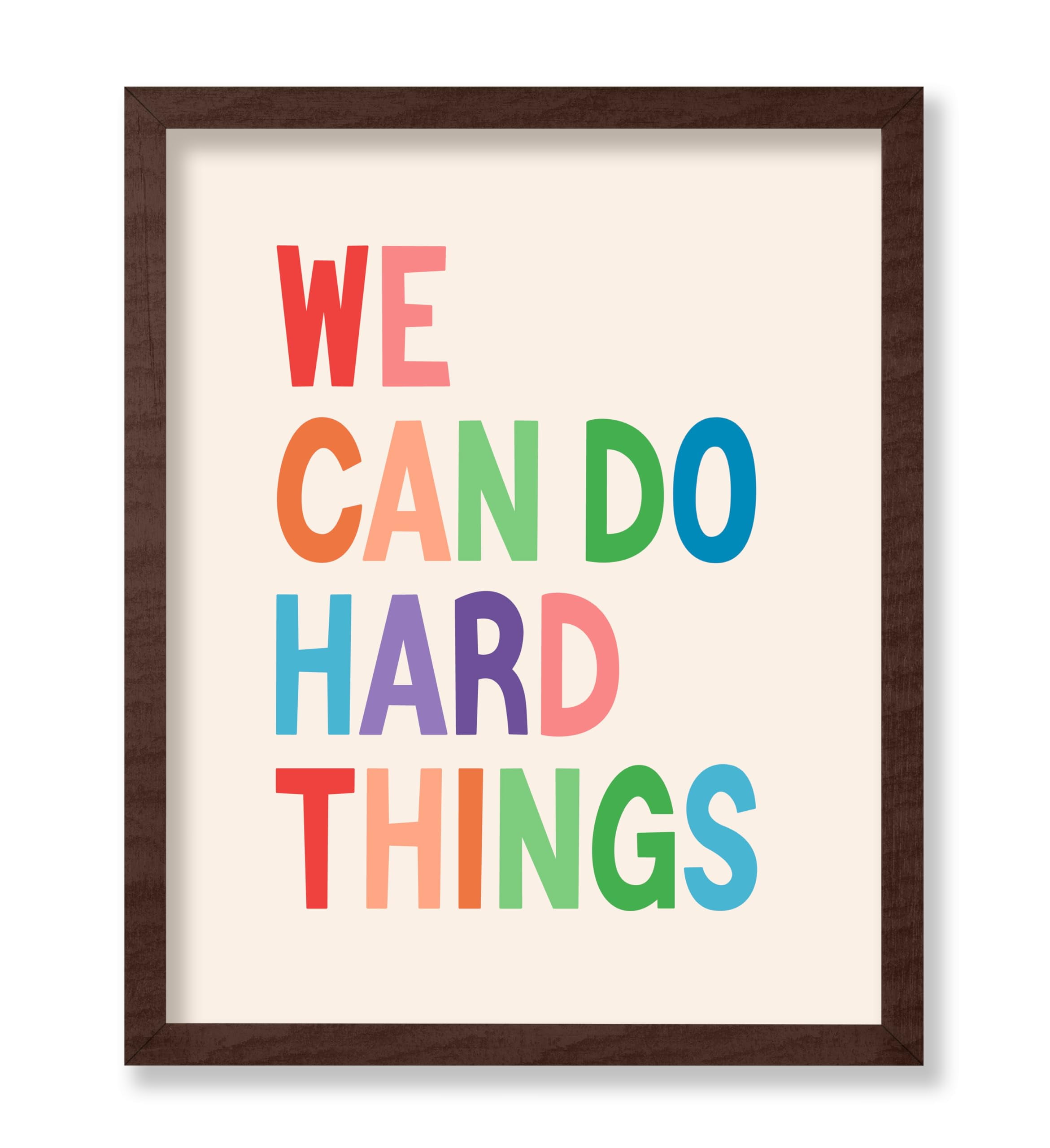 Poster Master We Can Do Hard Things Poster - Positive Affirmations ...