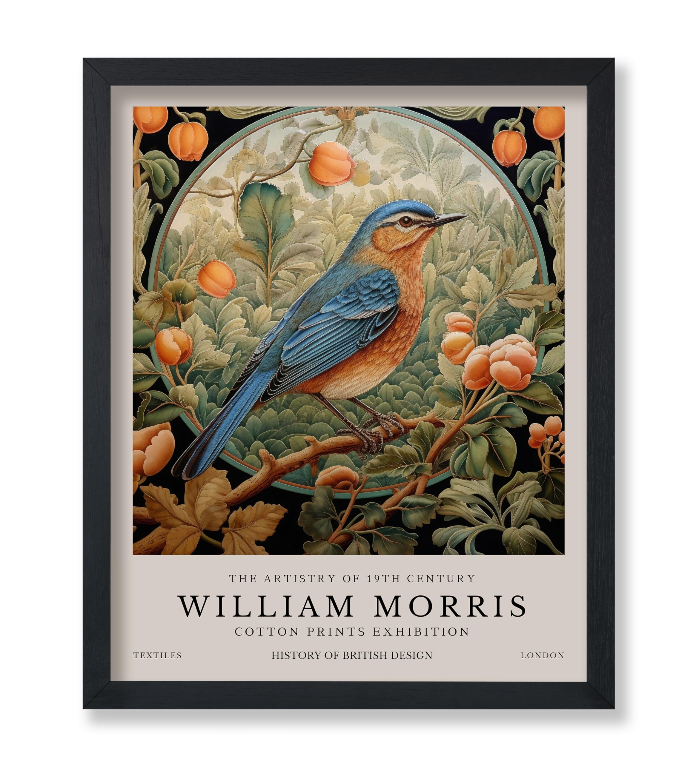 Customer reviews for Poster Master William Morris Poster - Bluebird and ...