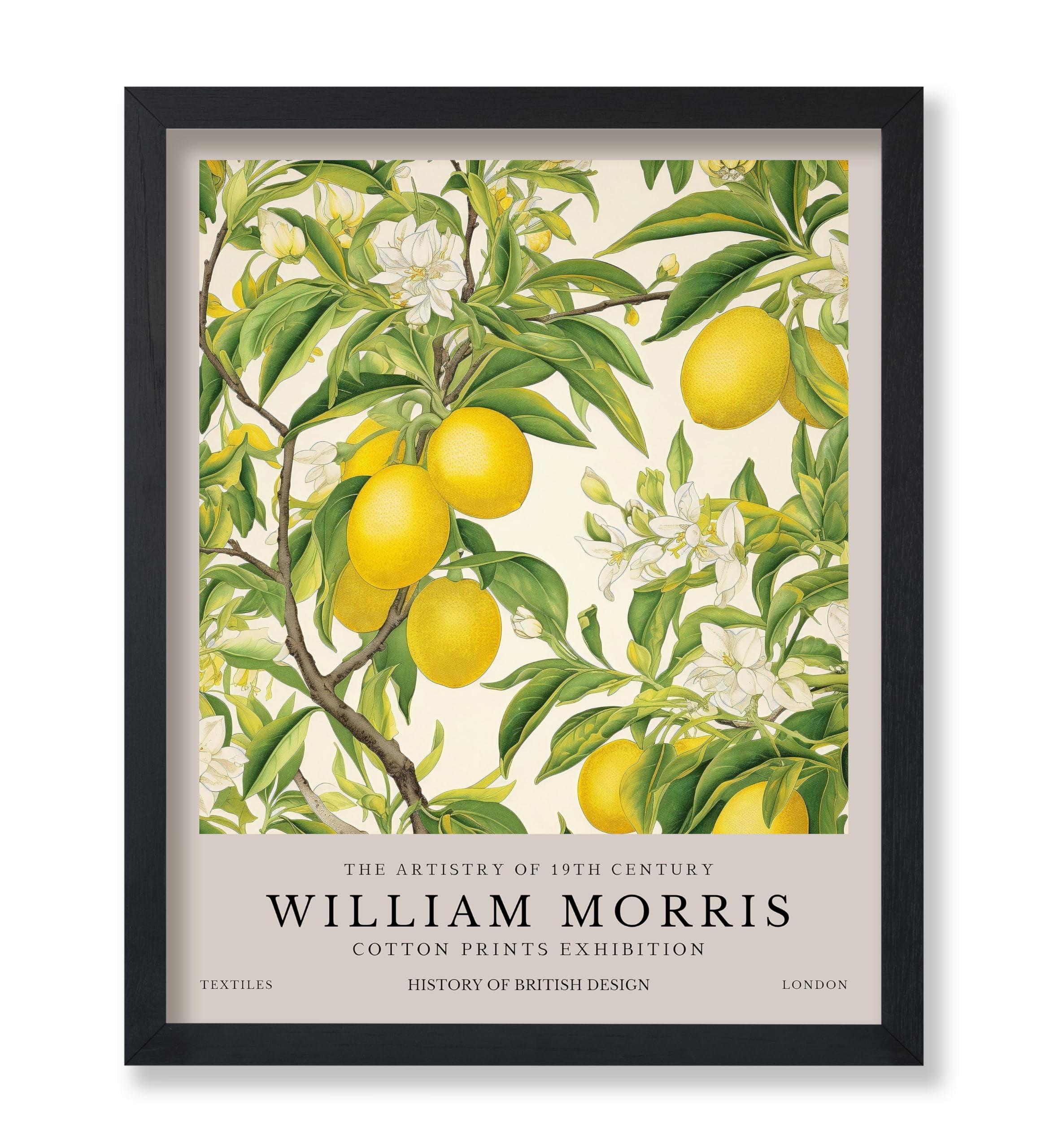 Poster Master William Morris Poster - Lemon Tree Print - Botanical Art ...
