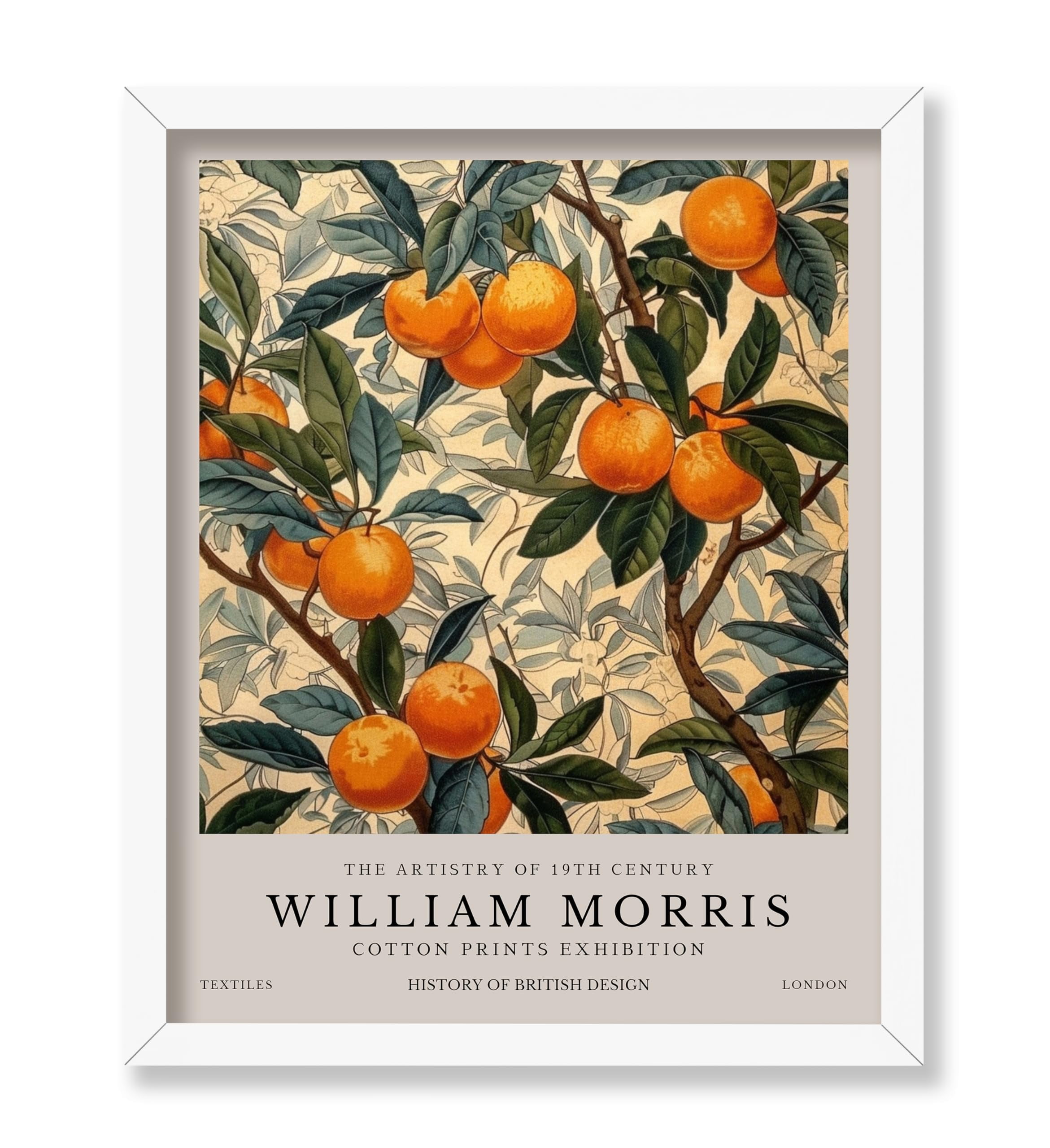 Poster Master William Morris Poster - Orange Tree Print - Orange Fruit ...