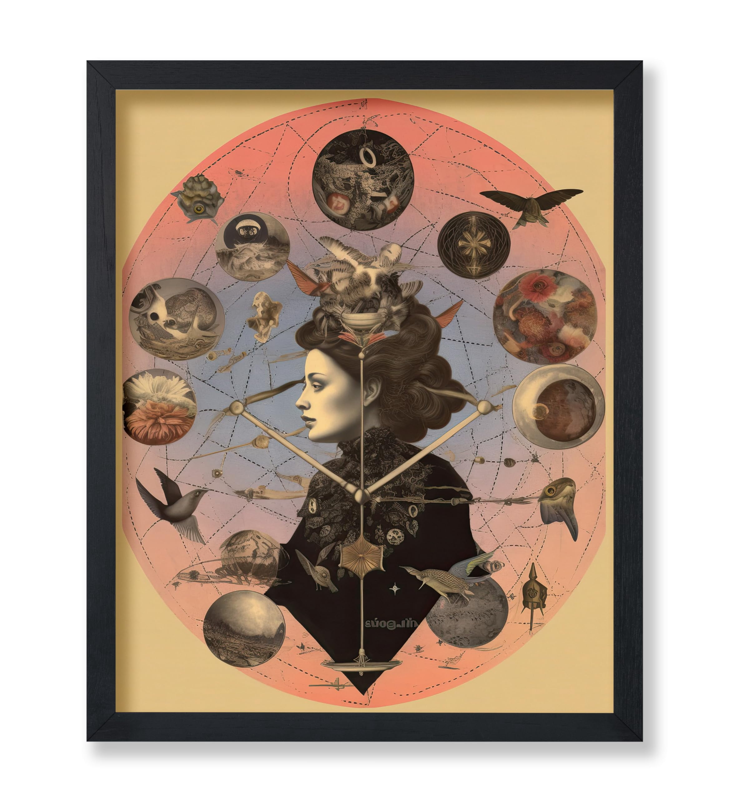 Poster Master Woman Poster - Portrait Print - Surreal Art - Trippy Art ...