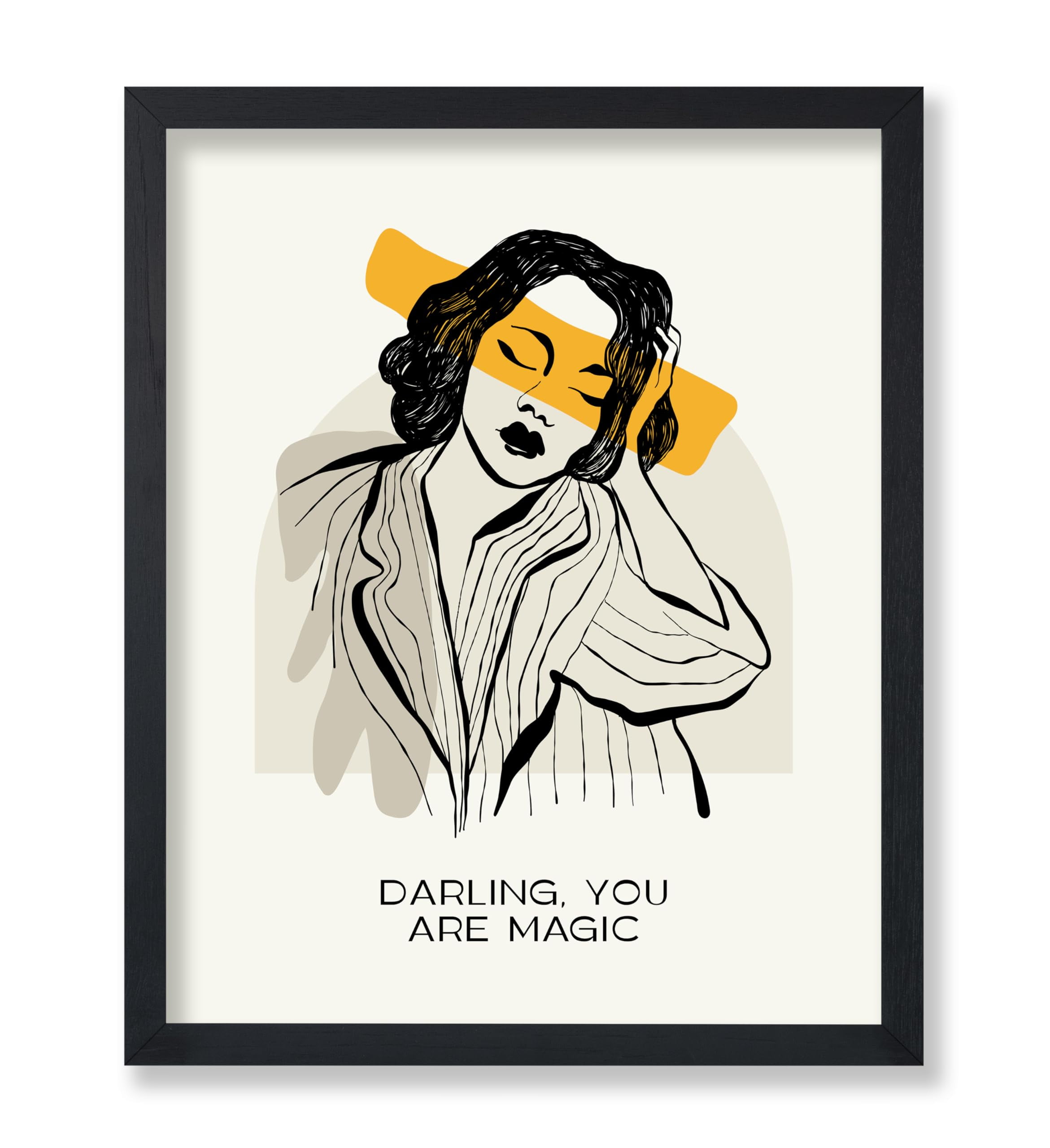 Poster Master Woman Poster - Retro Darling You Are Magic Print - Chic ...