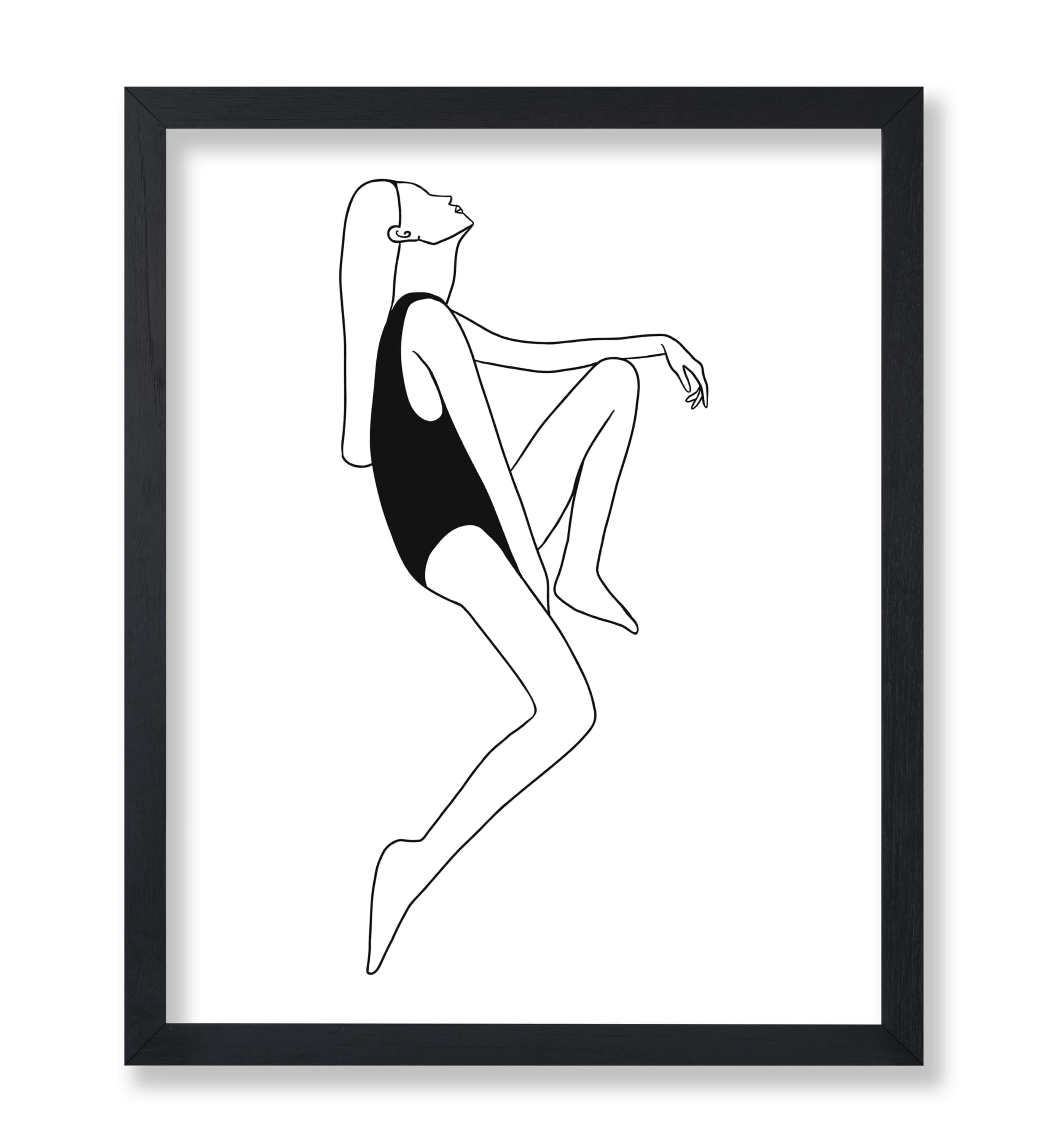 Poster Master Woman Poster - Retro Girl Print - Faceless Art - Girly ...