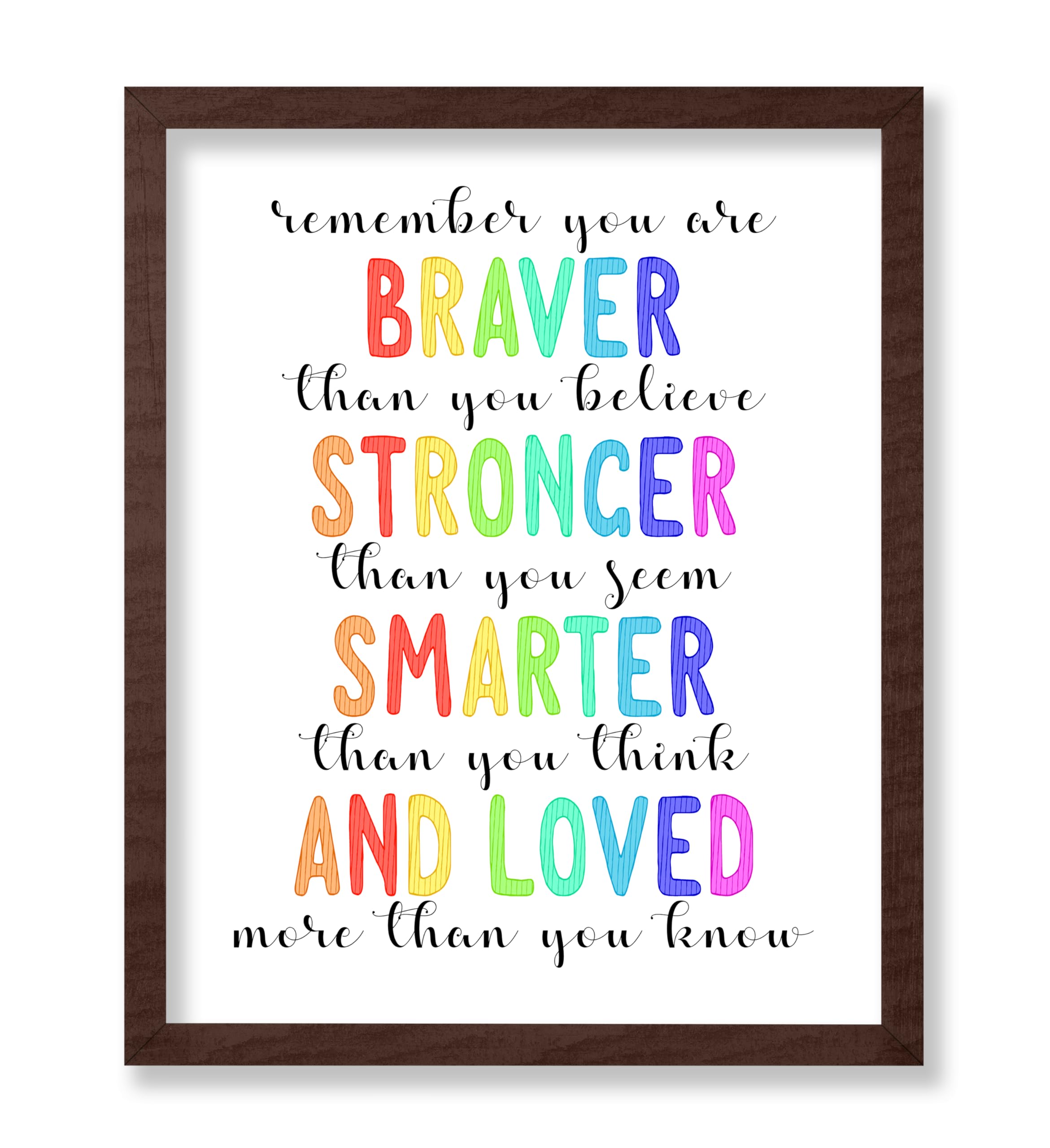 Poster Master You Are Braver Than You Believe Poster - Love Print ...