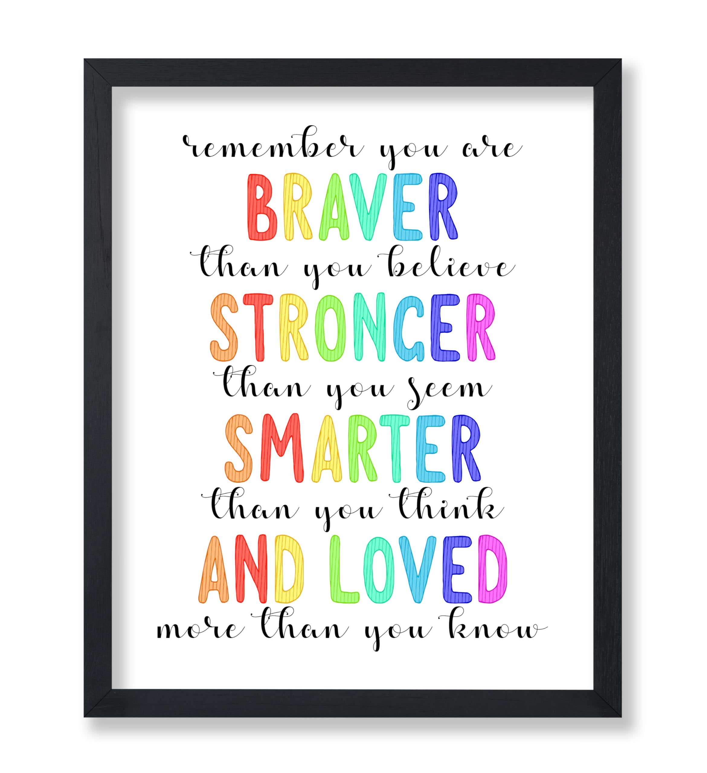 Poster Master You Are Braver Than You Believe Poster - Love Print ...