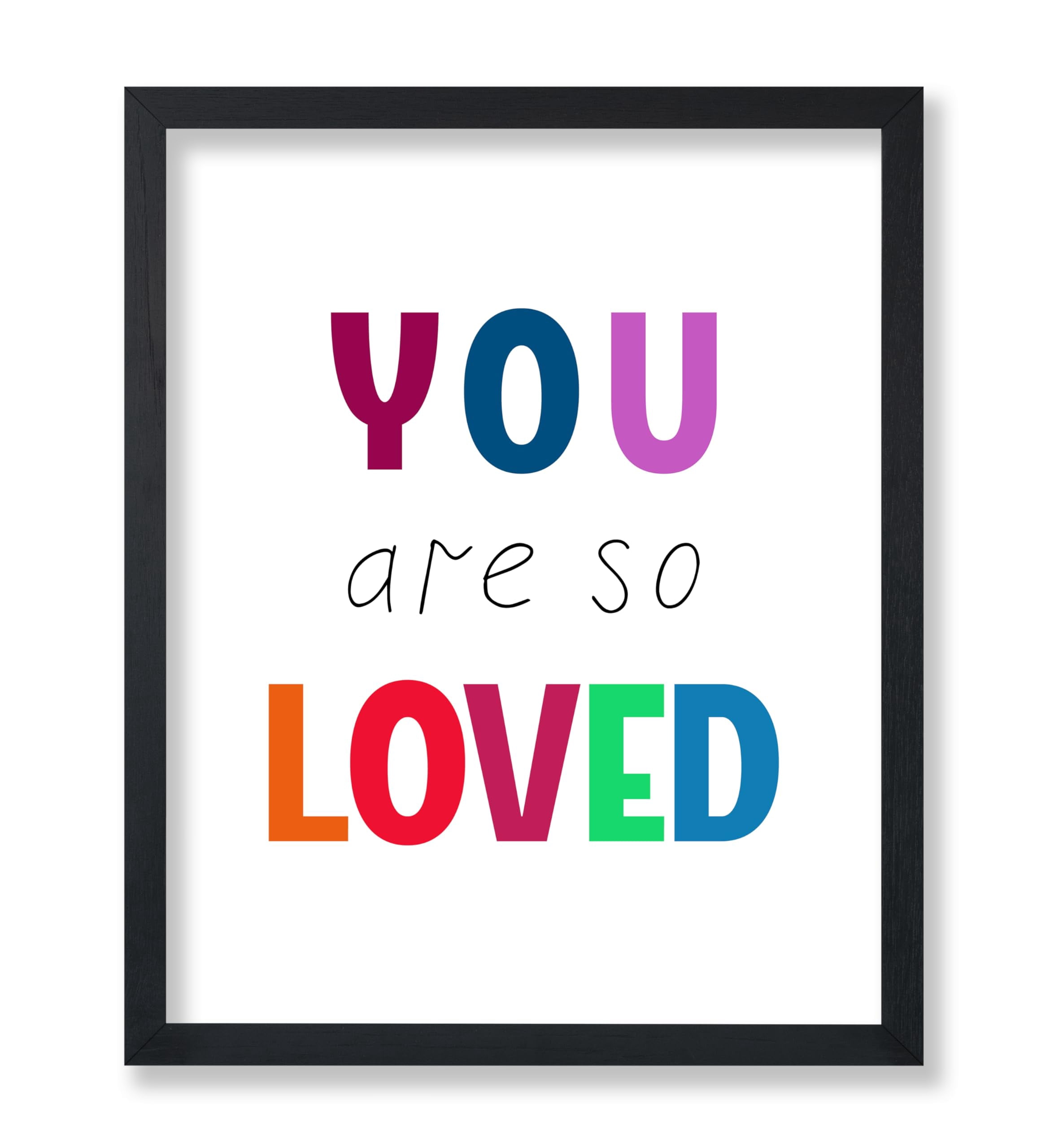 Poster Master You Are So Loved Poster - Typography Print - Love Art ...