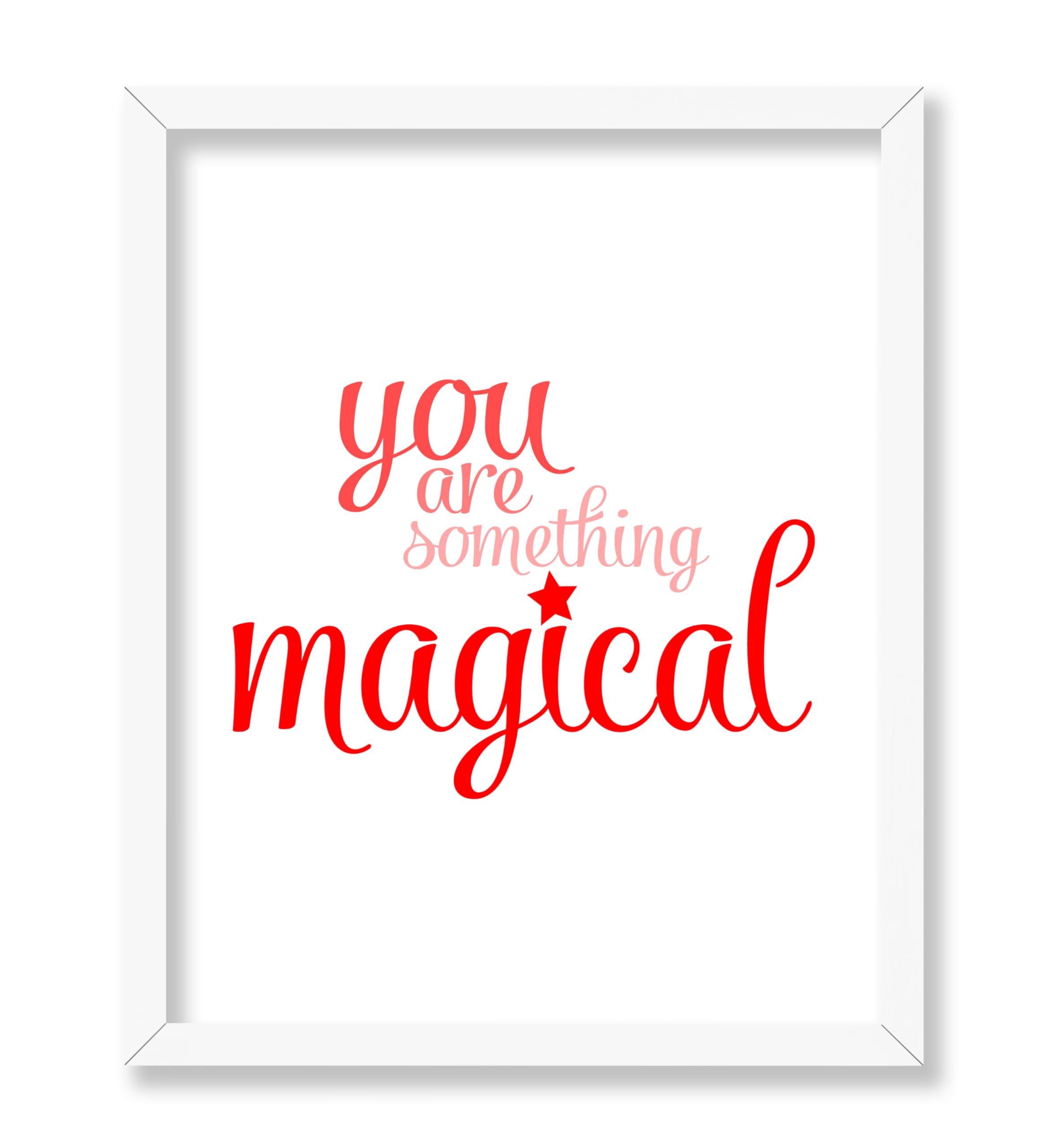 Poster Master You Are Something Magical Poster - Typography Print ...