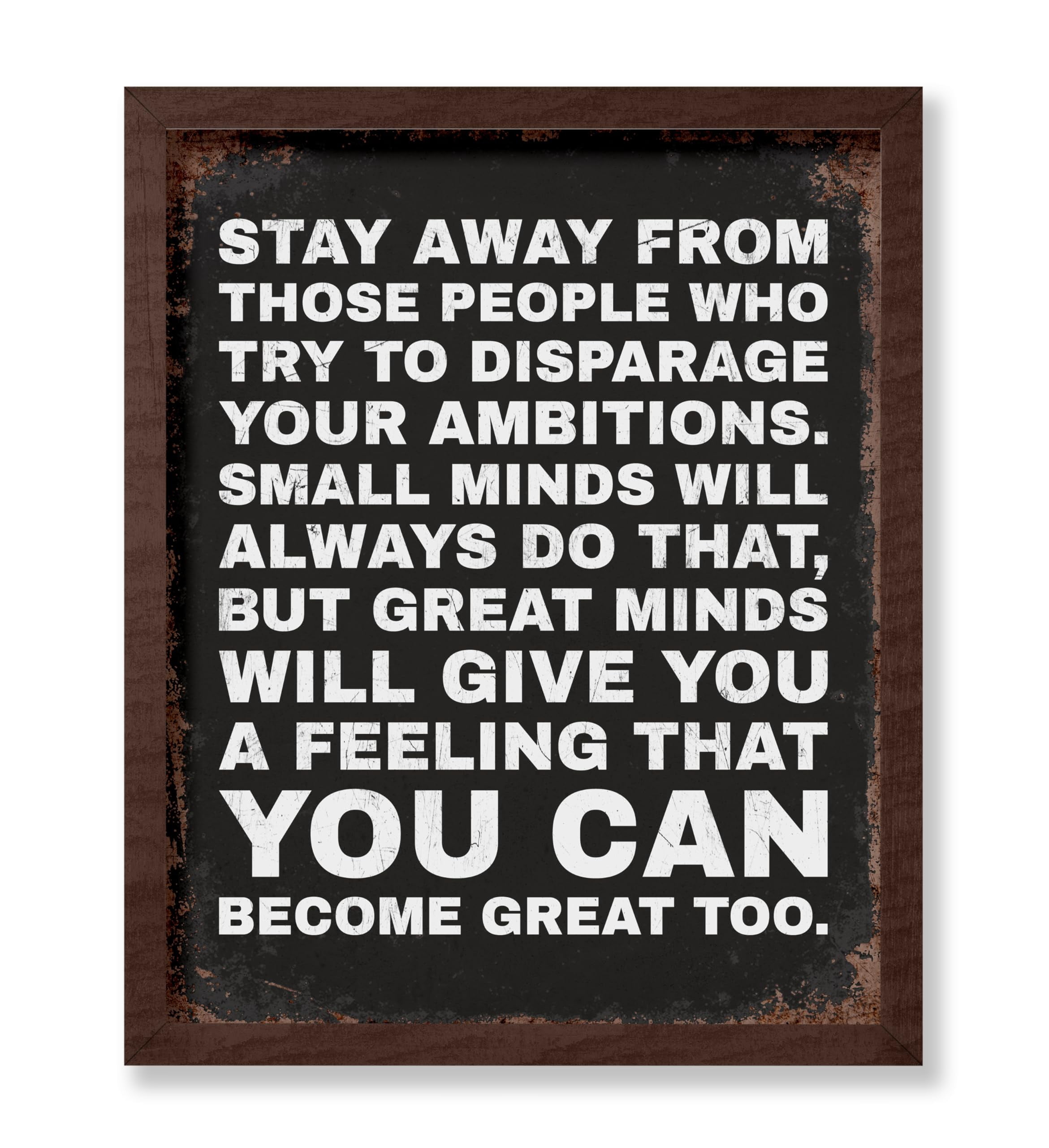 Poster Master You Can Become Great Poster - Black Encouragement Print ...