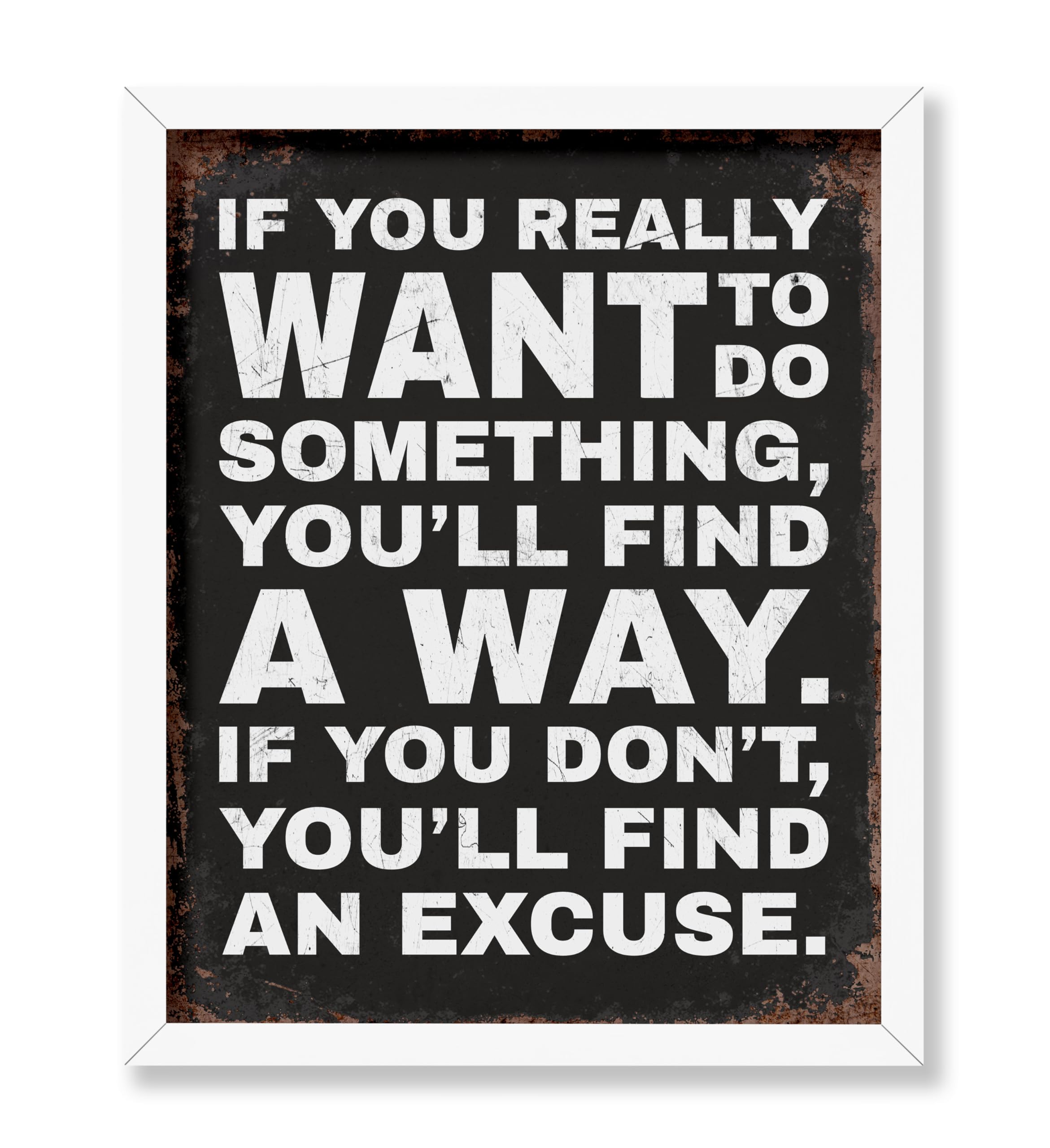 Poster Master You'll Find A Way Poster - Black Motivational Print ...
