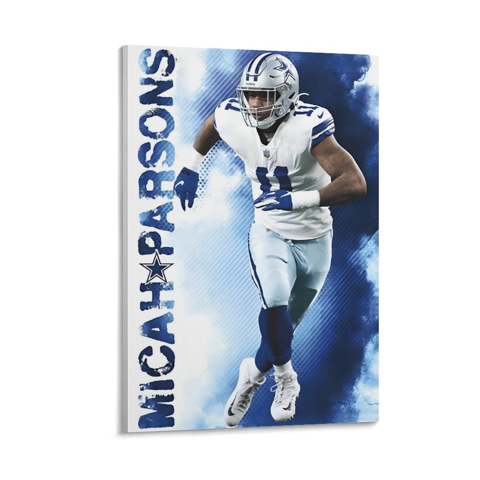 Poster Micah Parsons American Football Player Art Canvas Wall Art ...