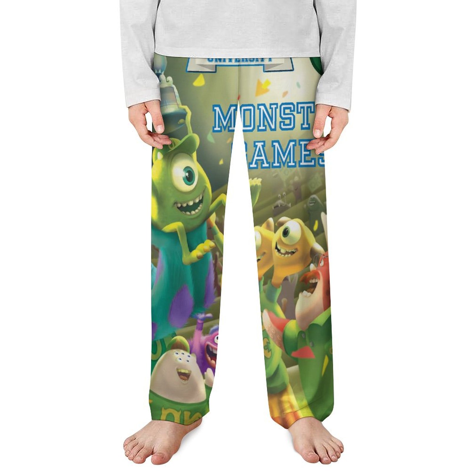 Poster Monsters University Children's Pajamas Cozy Lounge Straight Leg ...