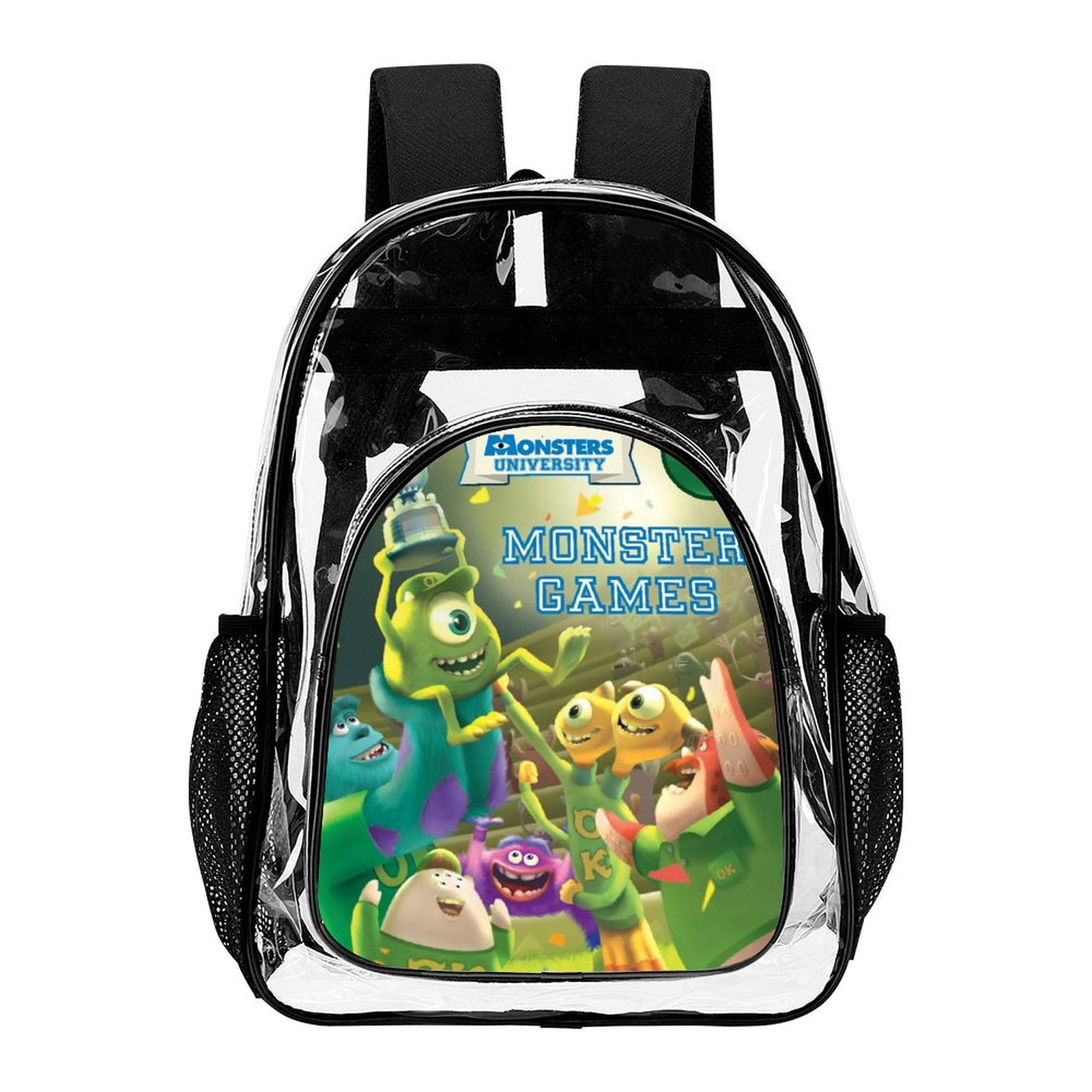 Poster Monsters University Transparent Backpack Satchel Bookbag ...