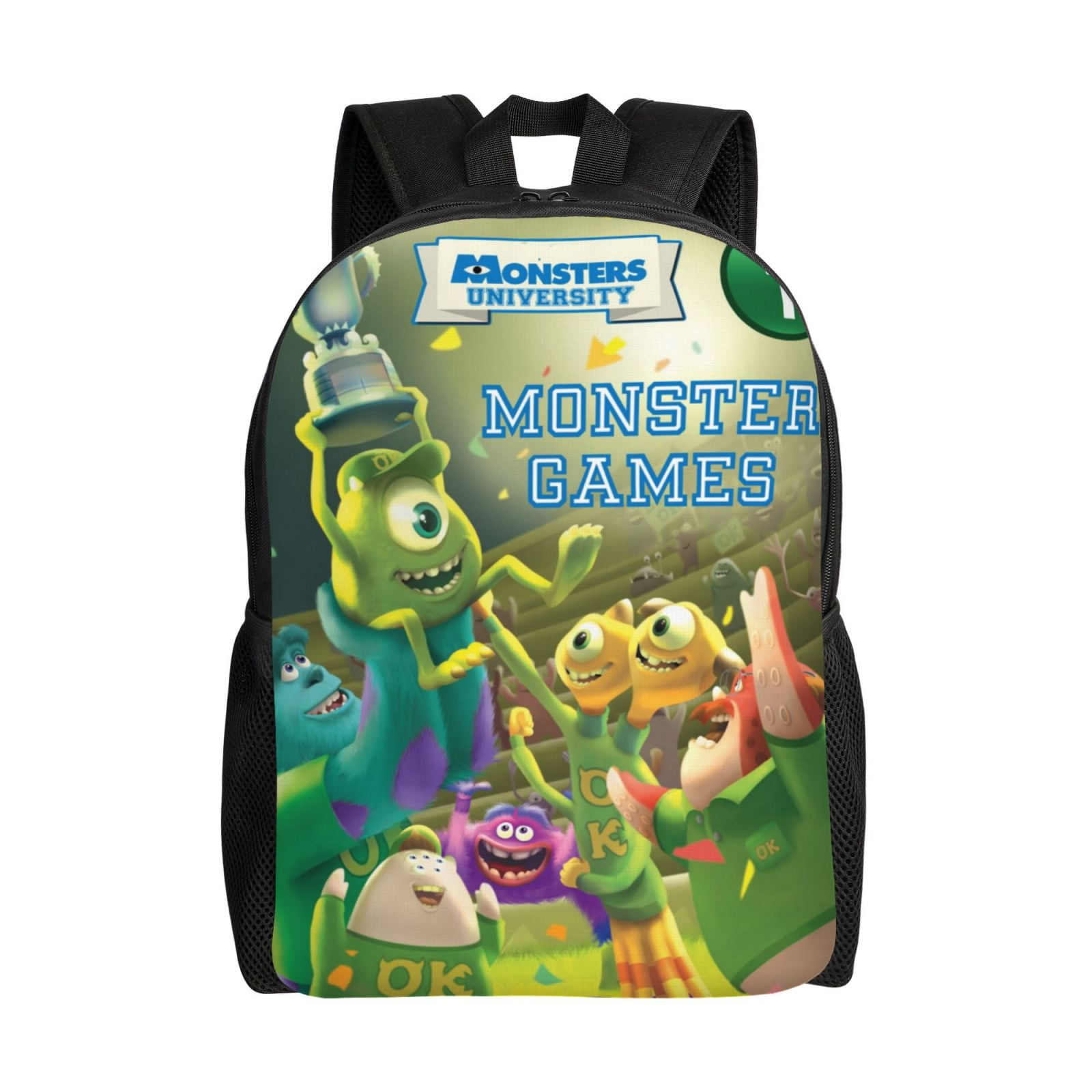 Poster Monsters University Unisex Backpack Laptop Daypack Adjustable ...
