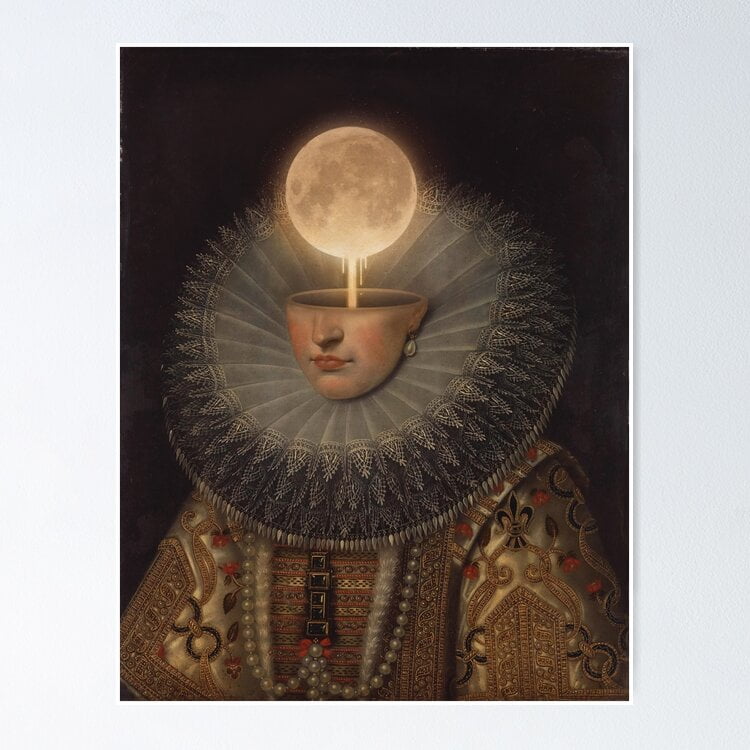 Poster Ms. Luna - Unframed Poster, 12x18 - Walmart.com