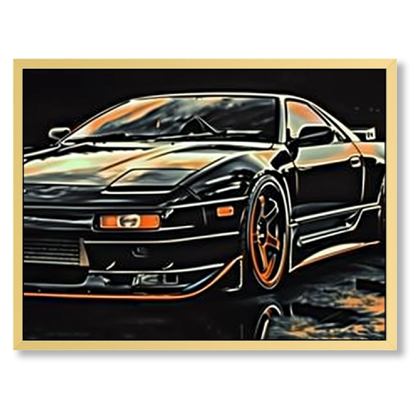 Poster Mural Frame Hanger Posters Hanging Canvas Decorative Hanging ...
