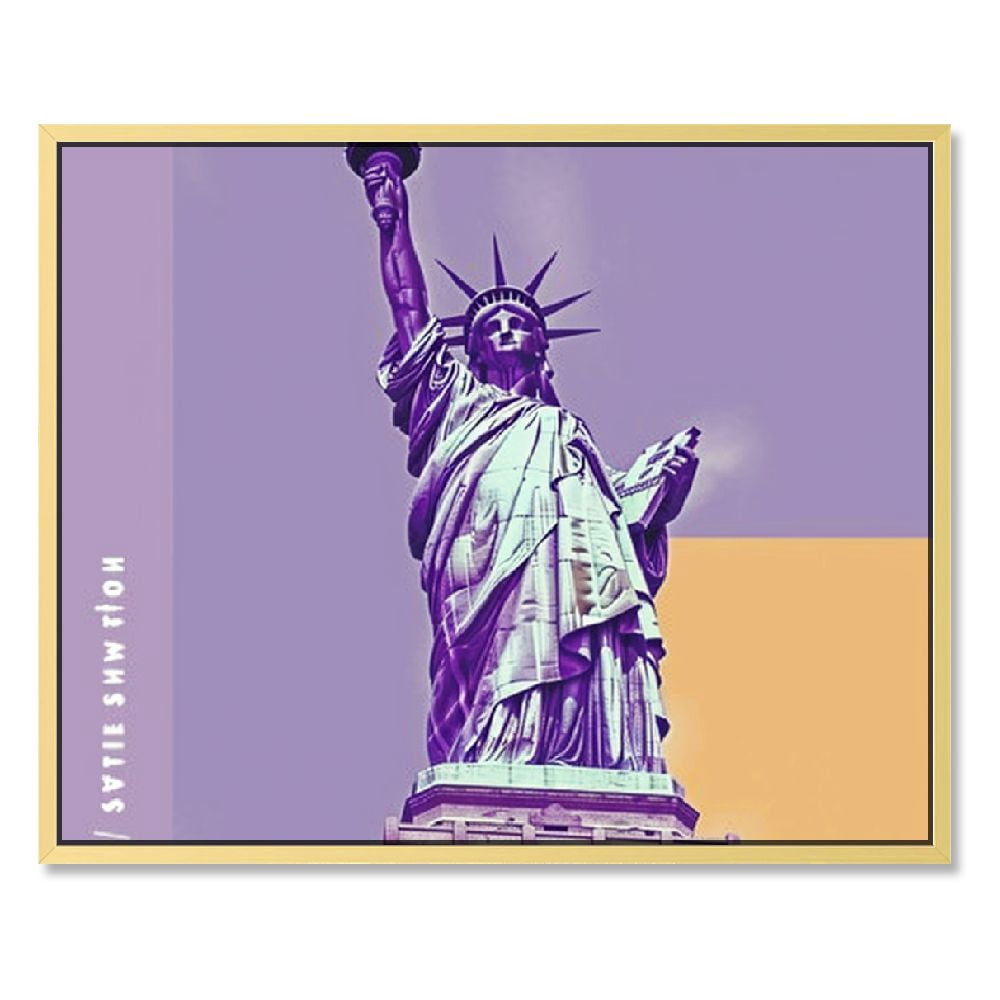 Poster - NYC Wall Art, Modern Statue Of Liberty Wall Print, Cool ...