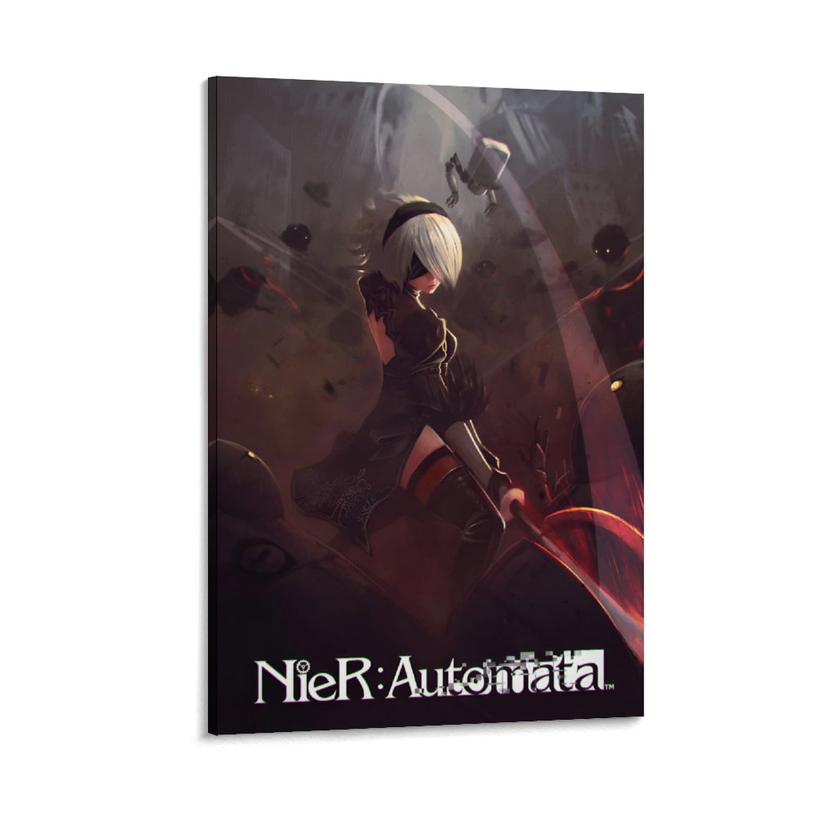 Poster Nier Automata Ver1.1a Art Anime Cover Poster Cool Artworks ...