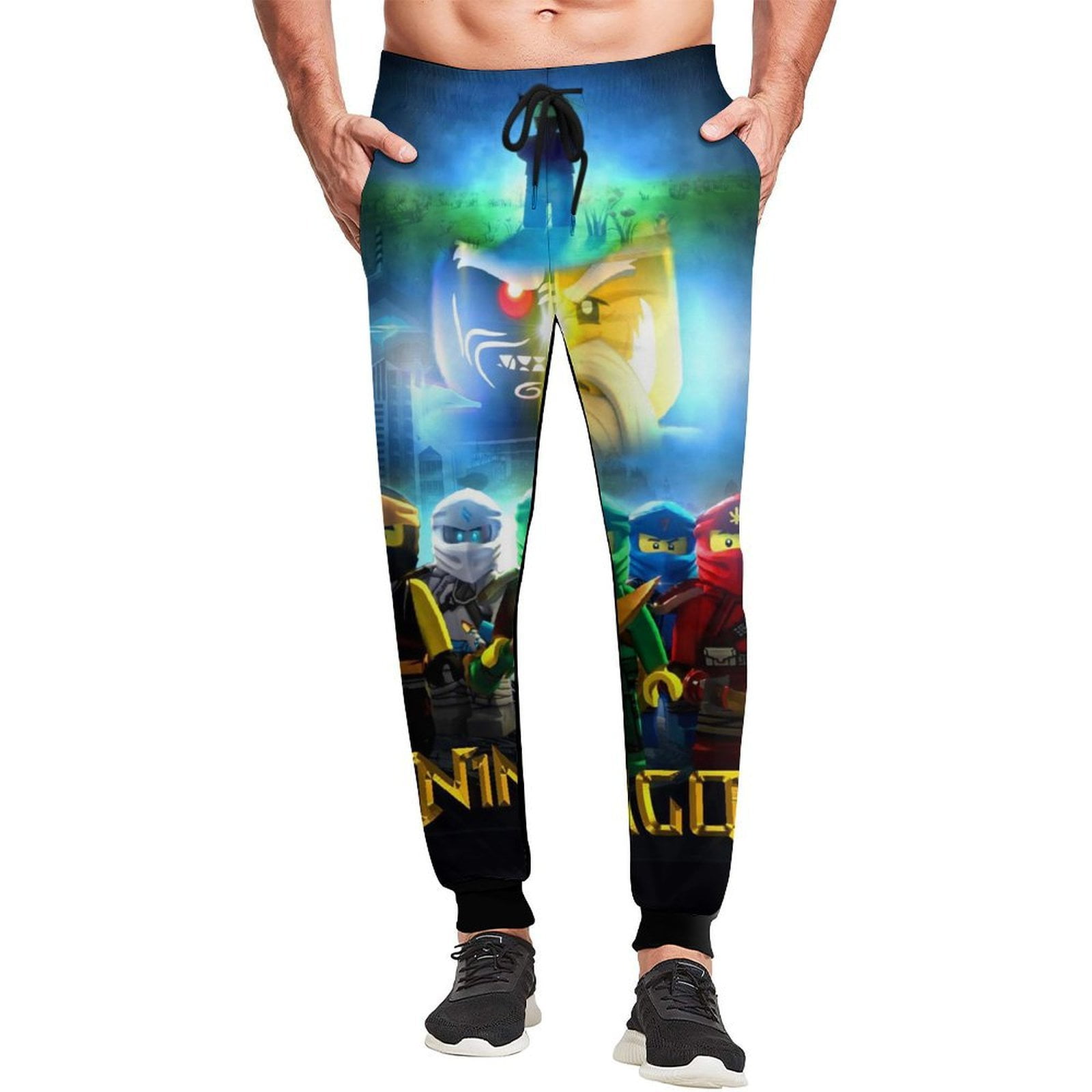 Poster Ninjago Mens Sweatpants Joggers Pants 3D Printing Casual ...