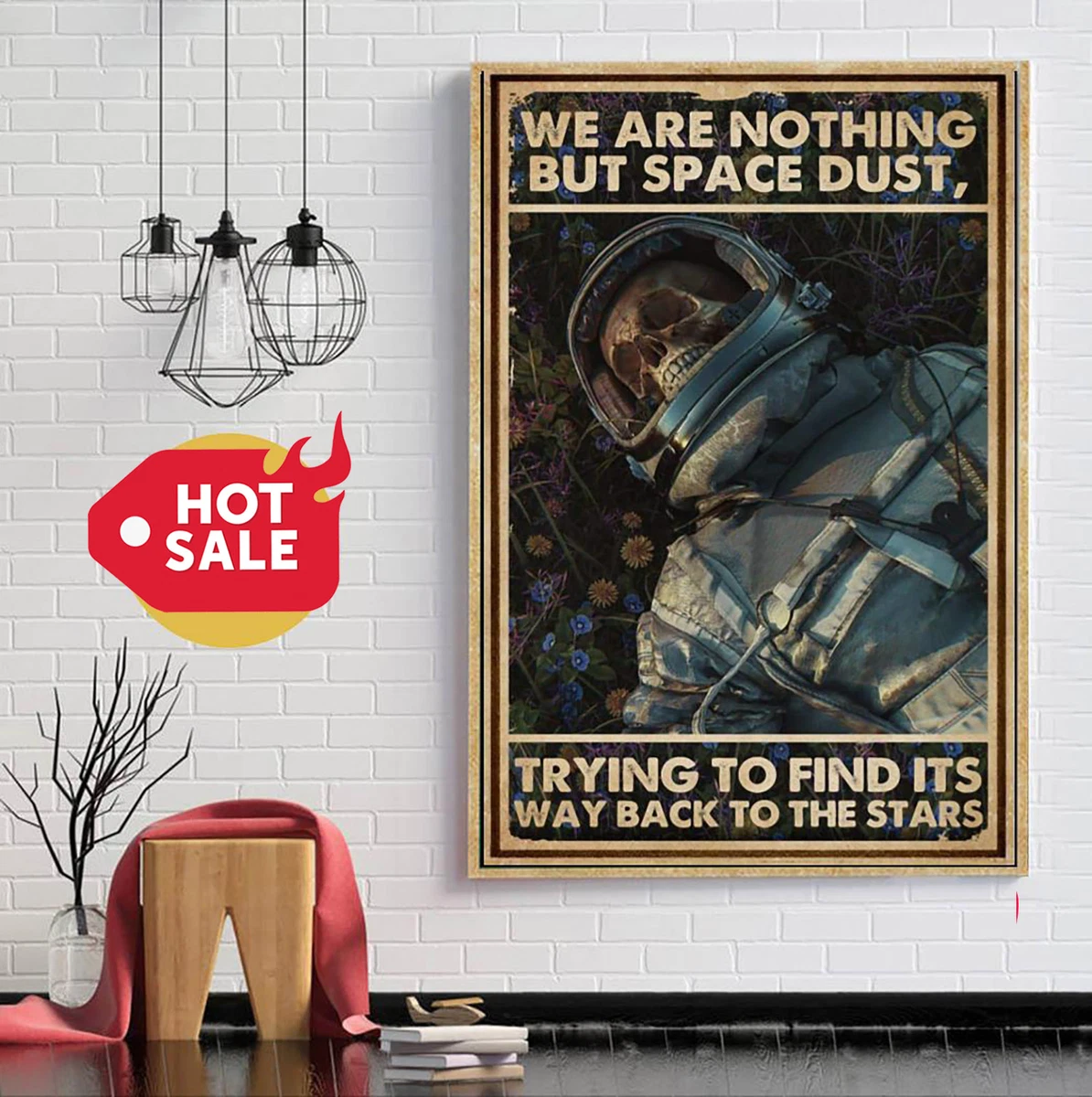 Poster We Are Nothing But Spaceust Astronomy Vertical- UNFRAMED Poster ...