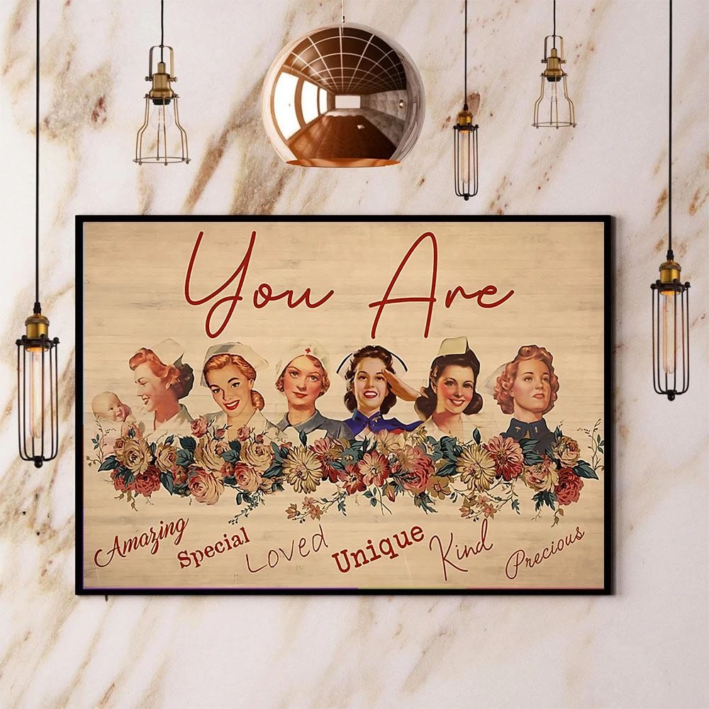 Poster Nurse You Are Amazing Special Loved Unique Kind P- UNFRAMED ...