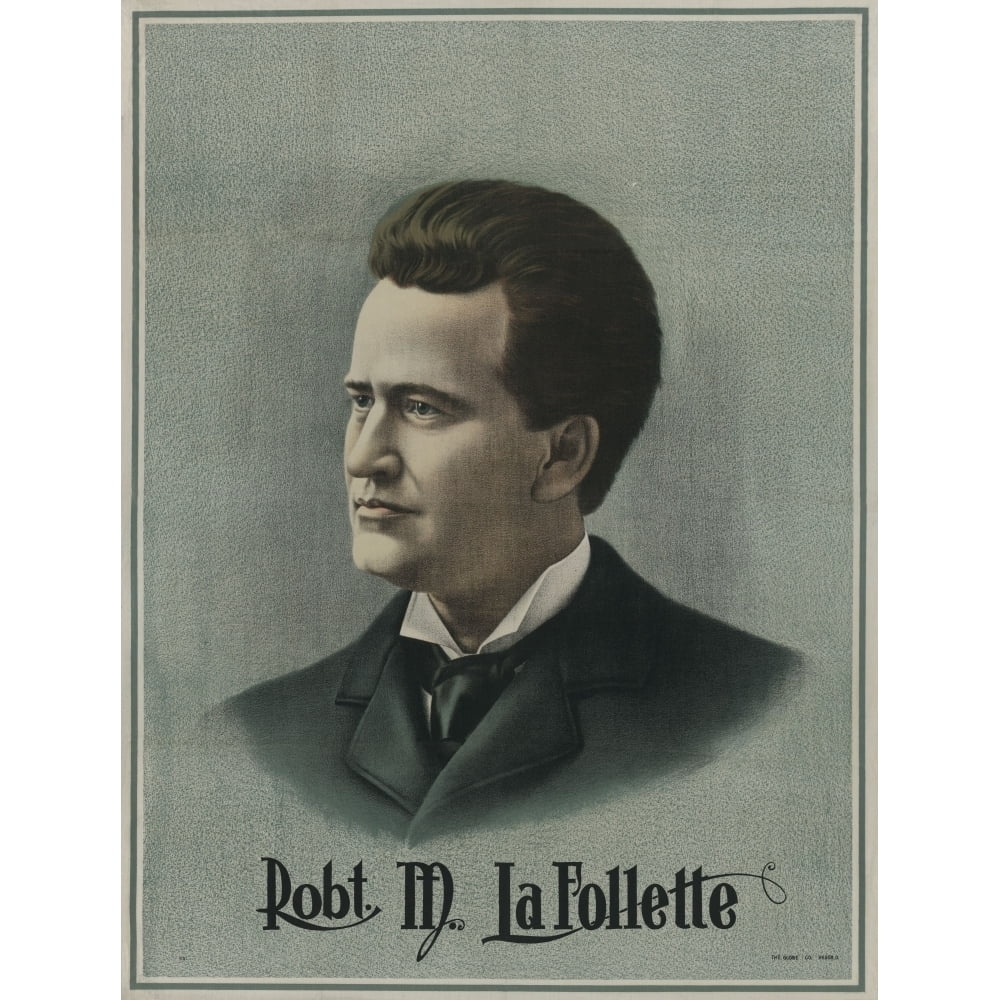 Poster Of Robert M. La Follette History (24 x 36) - Walmart.com