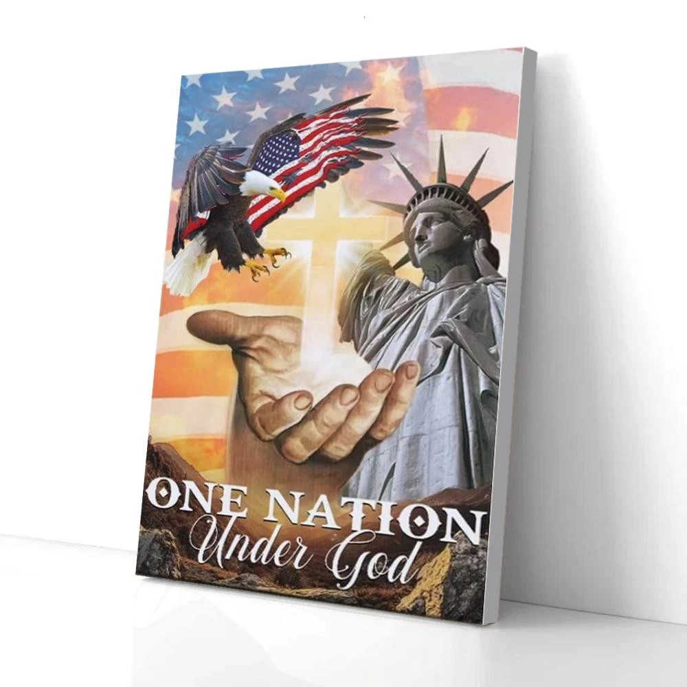Poster One Nation Under God.American- UNFRAMED Poster Prints, Wall Art ...