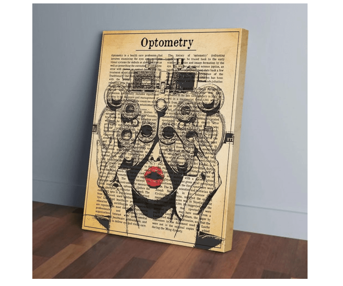 Poster Optometry Poster Prints Wall Art For Home Decor Or Office Great ...