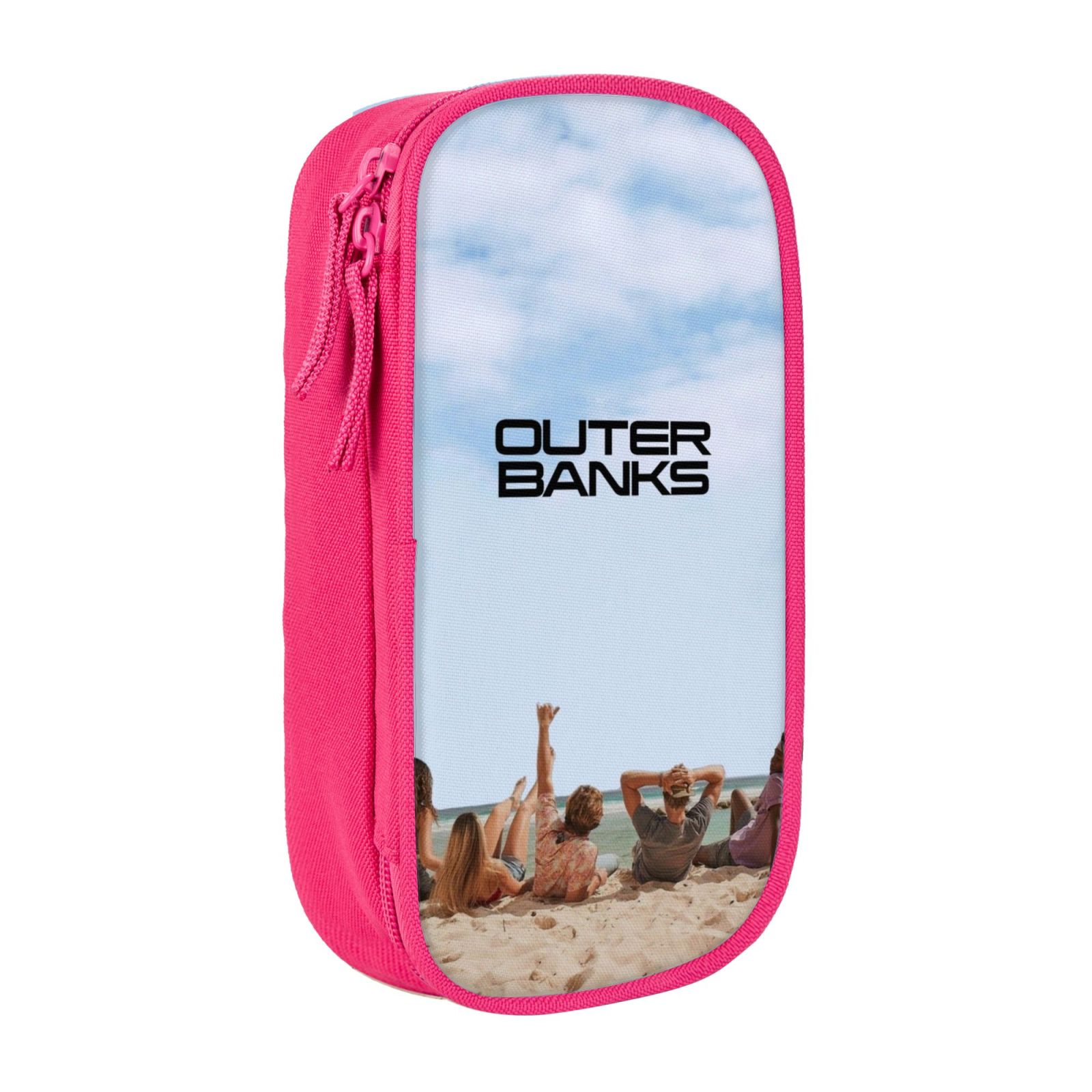 Poster Outer Banks Pencilcase Large Capacity Pencase Double-layer Pen ...