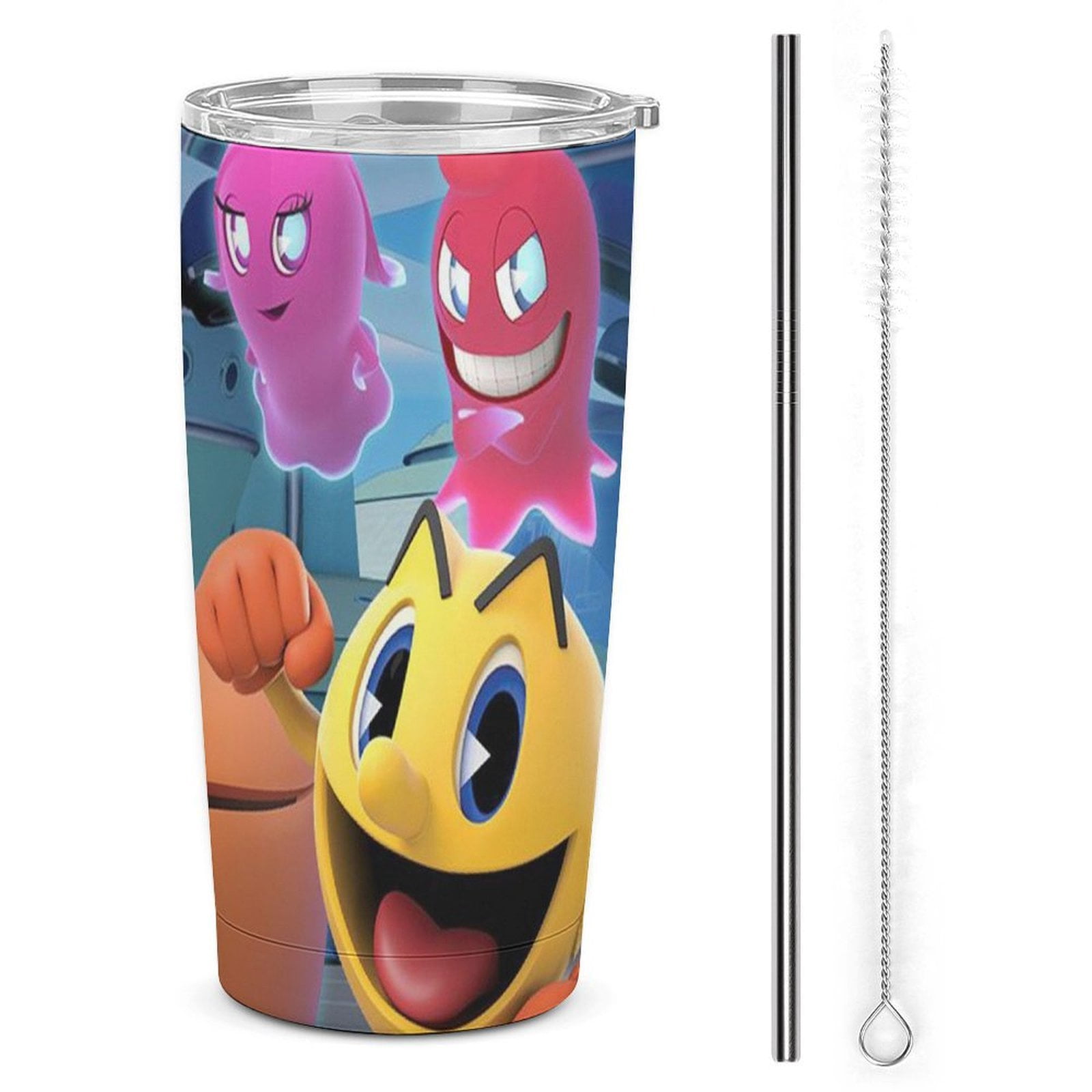 Poster Pac-Man And The Ghostly Adventures Stainless Steel Car Cup Daily ...