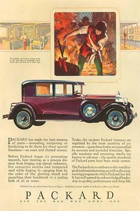 Poster Packard #2 Print- UNFRAMED Poster Prints, Wall Art For Home ...