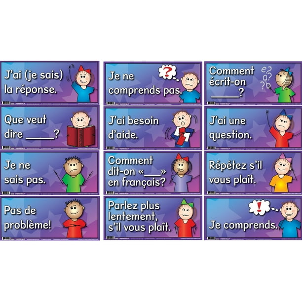 Poster Pals French Educational & Language Teaching Anchor phrase ...