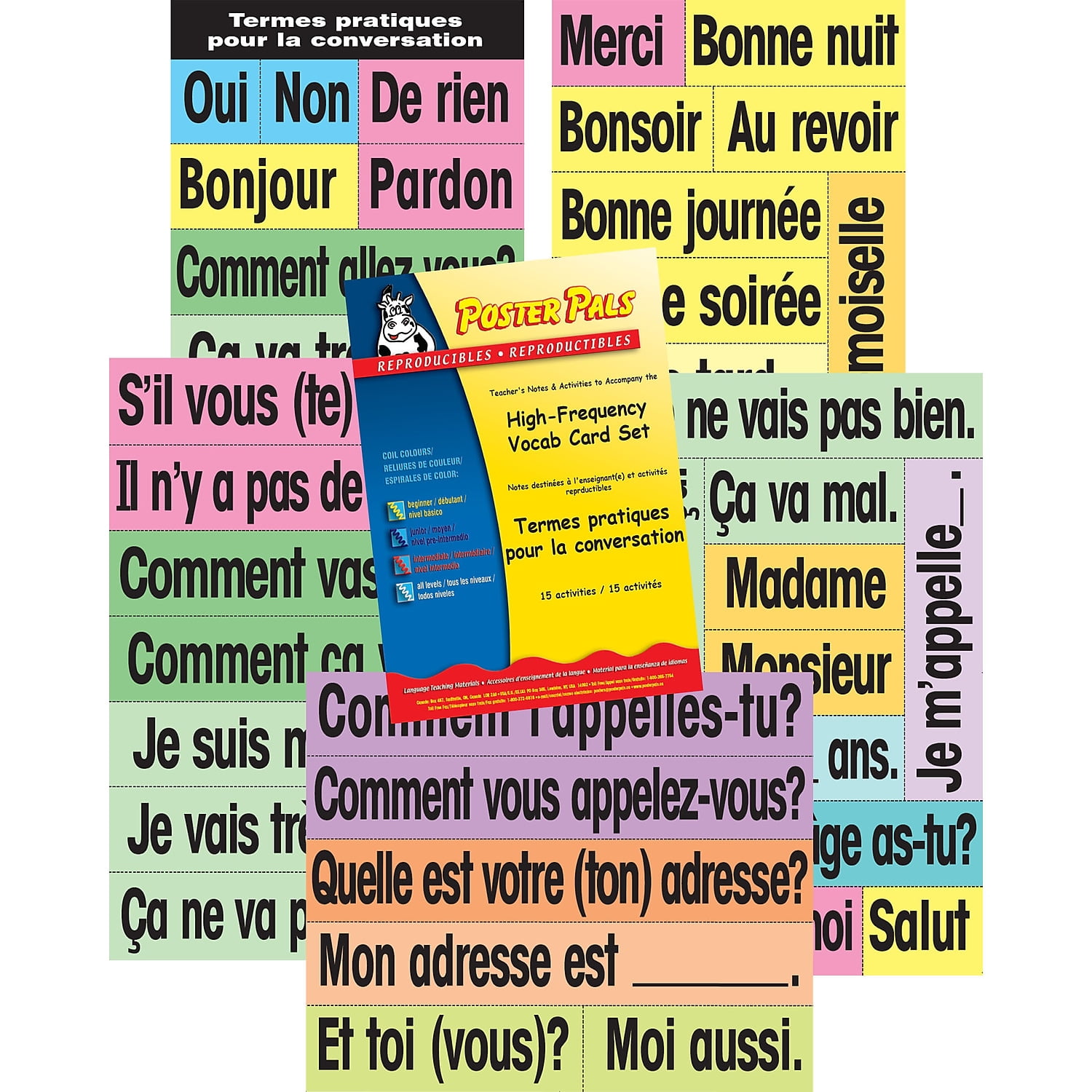 Poster Pals French Educational & Language Teaching High Frequency ...