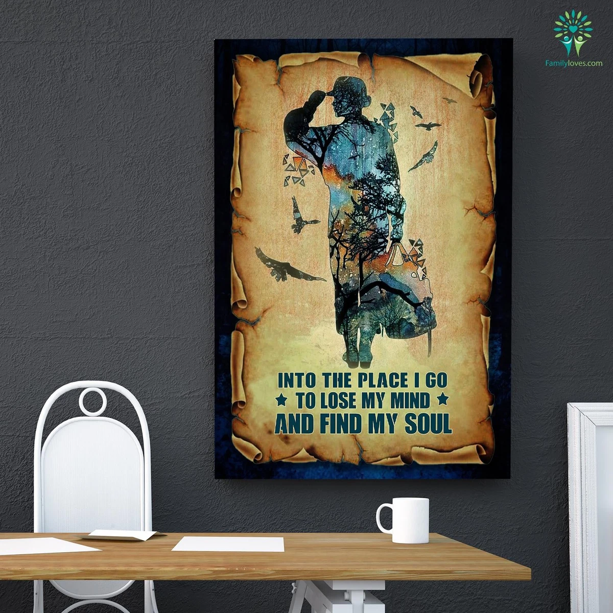 Poster Into The Place I Go To Lose My Mind And Find My Soul, - Family ...