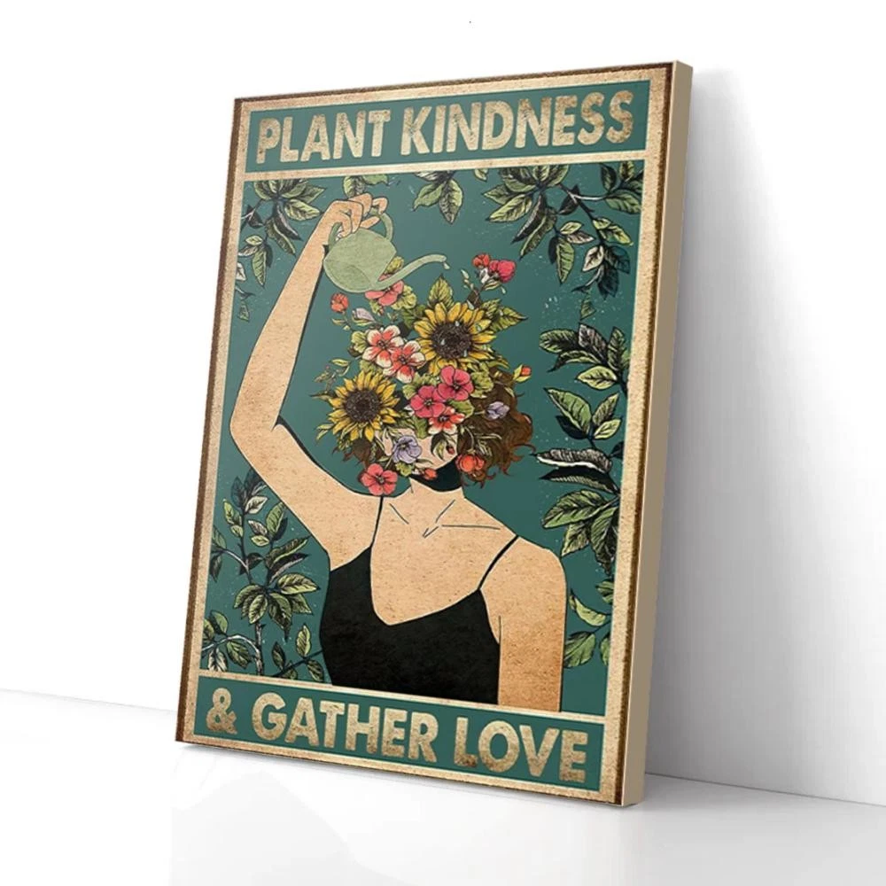 Poster Plant Kindness And Gather Love - UNFRAMED Poster Prints, Wall ...