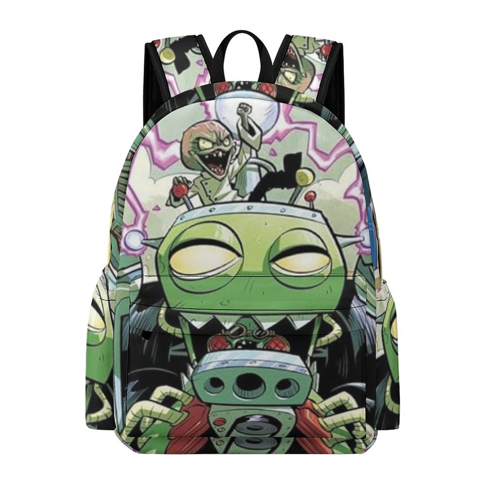 Poster Plants Vs. Zombies Adjustable Backpack Student School Bag ...