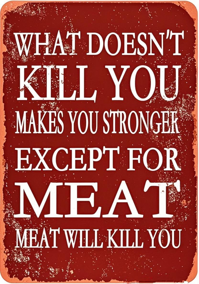 Poster Plaque 12x8 inch Fade Resistance, Indoor Outdoor Use Metal Tin ...