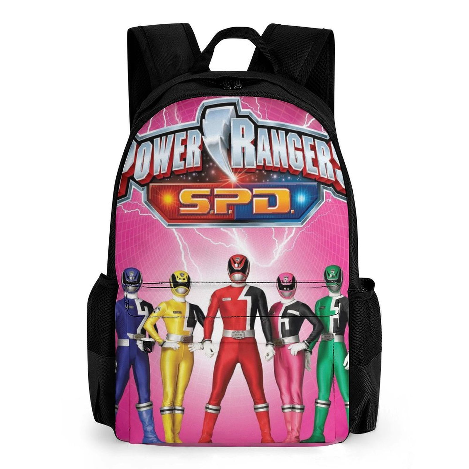 Poster Power Rangers Backpack Laptop Bag Large Capacity Multipurpose ...