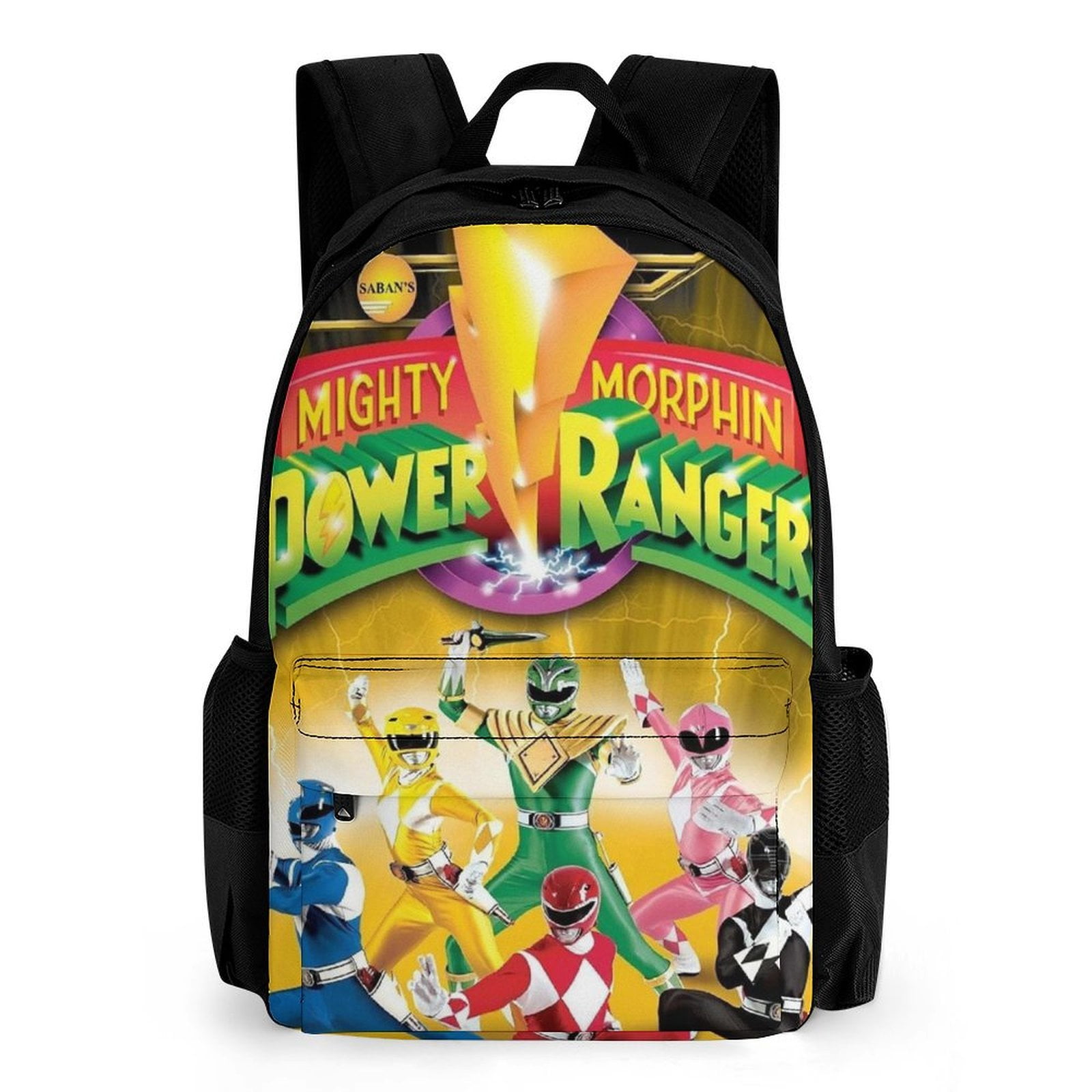 Poster Power Rangers Backpack Laptop Bag Large Capacity Multipurpose ...