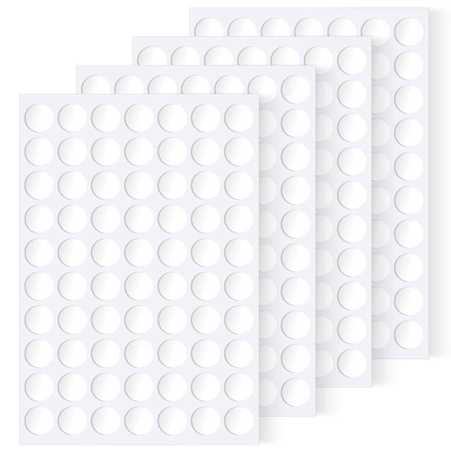 Poster Putty, 280 Pcs 10mm/0.4u201d Adhesive Dots, Double Sided ...