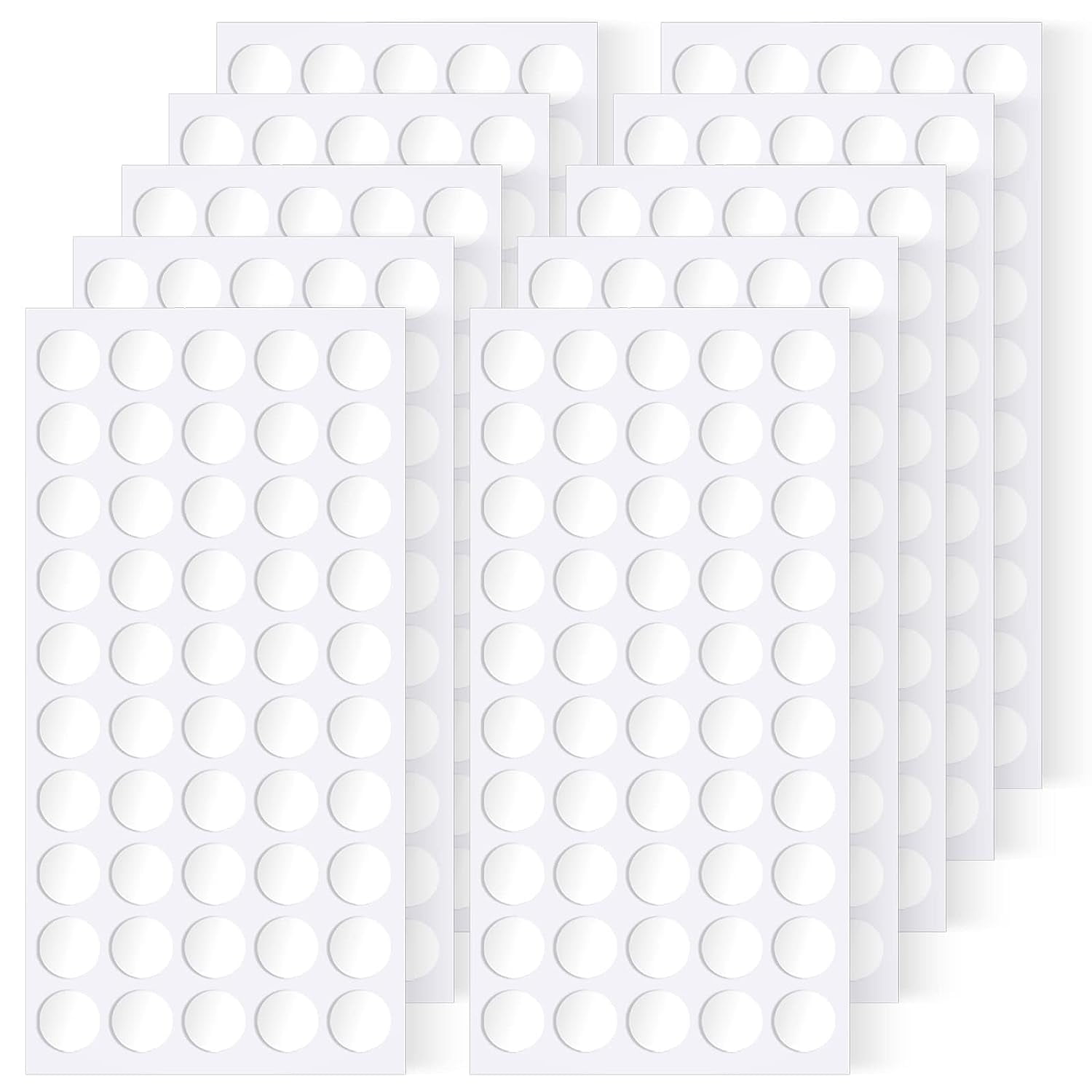 Poster Putty, 500 Pcs 10mm/0.4” Adhesive Dots, Double Sided Removable ...