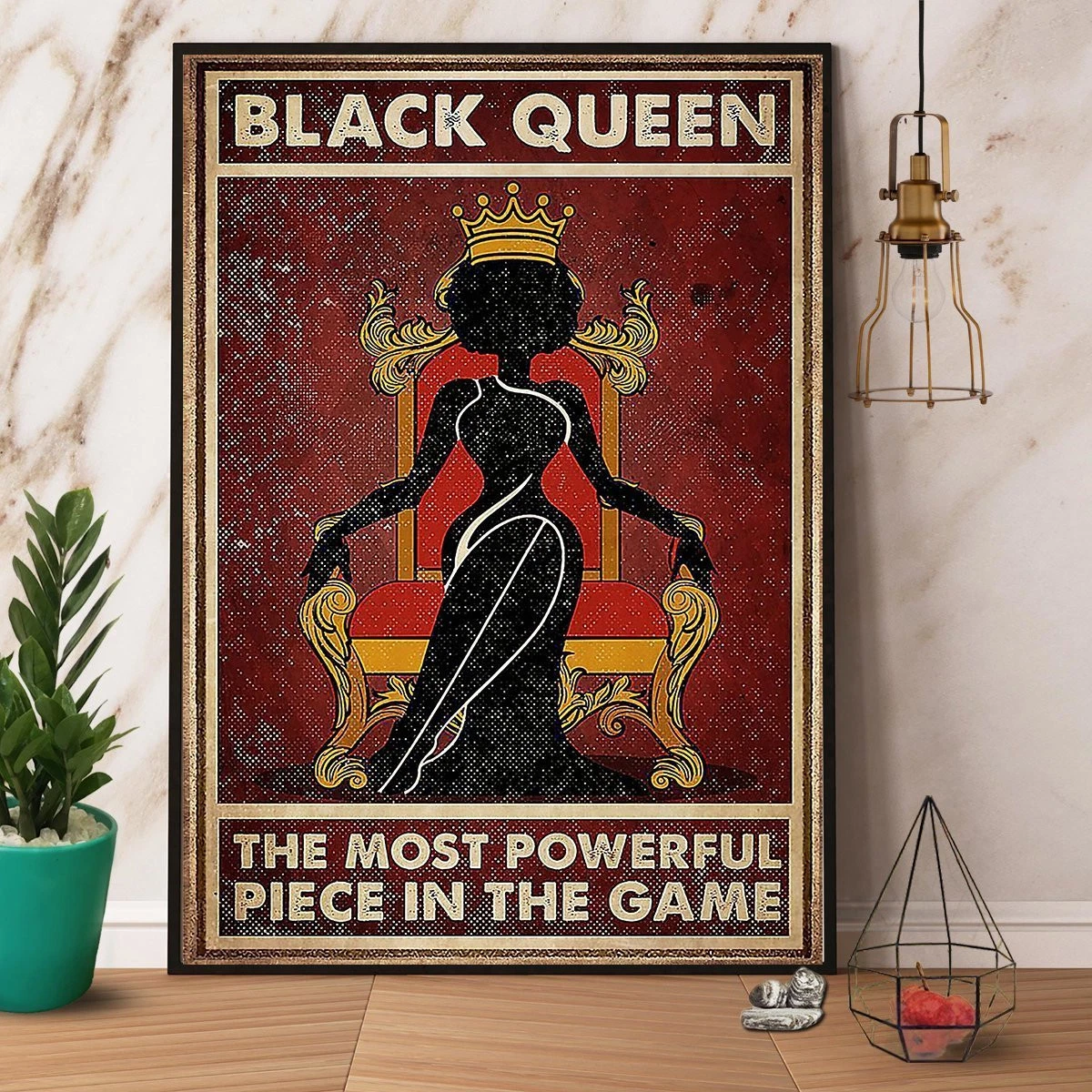 Poster Queen The Most Powerful Piece In The Game - UNFRAMED Poster ...