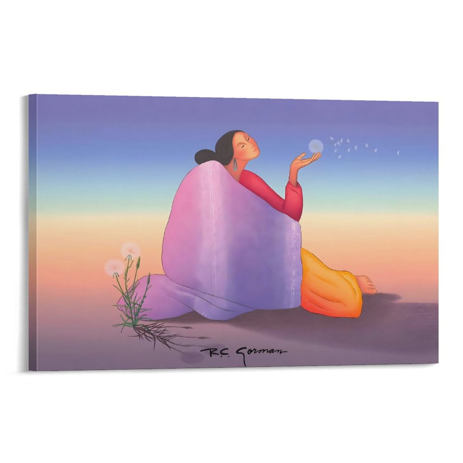 Poster R.C. Gorman Print Photo Art Painting Canvas Poster Home ...
