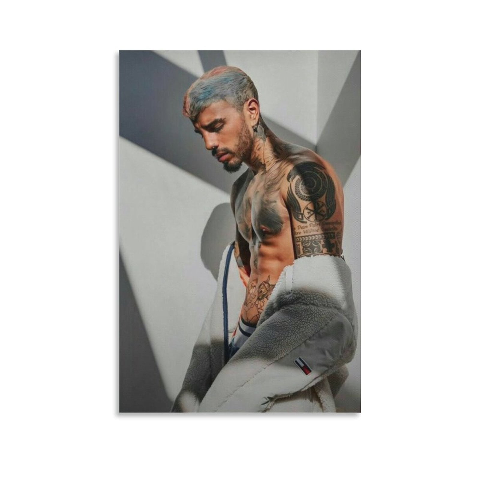 Poster Rauw Alejandro Art Colorful Room Aesthetic Poster Print Art Wall ...