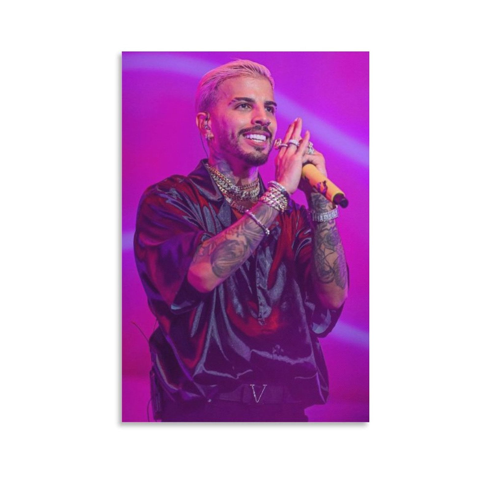 Poster Rauw Alejandro Cruel Singer Picture Print Wall Art Poster ...