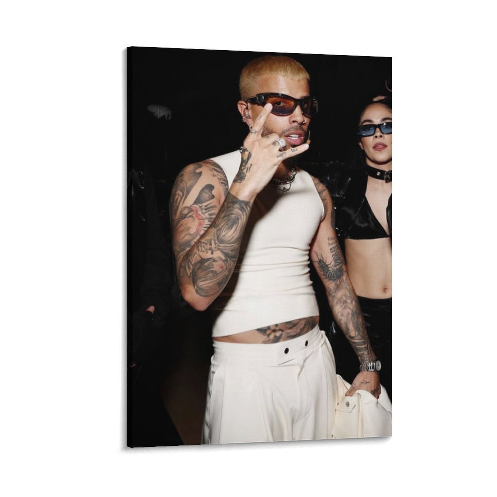Poster Rauw Alejandro Singer Cruel Canvas Poster Wall Art Picture ...