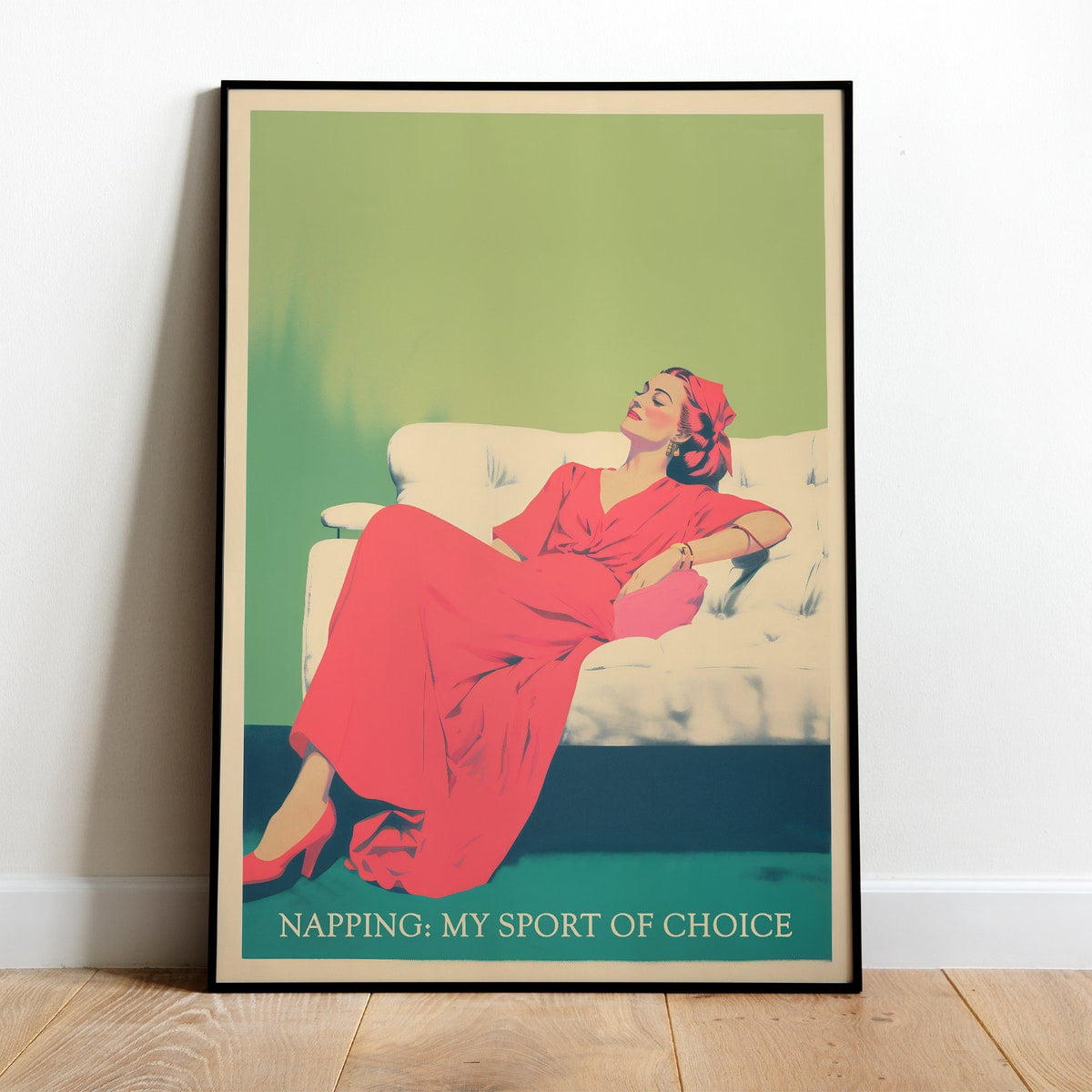 Poster Retro Funny Print Office Digital Print Funny Wall Art Retro ...