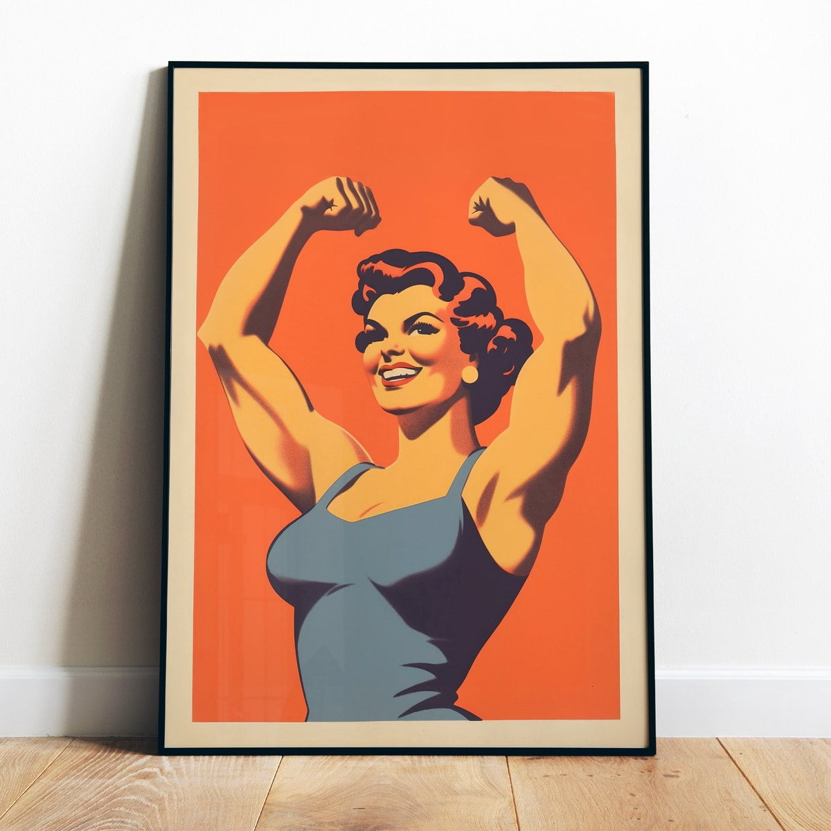 Poster Retro Gym Poster Gym Art Print Gym Wall Art Download Female Gym ...