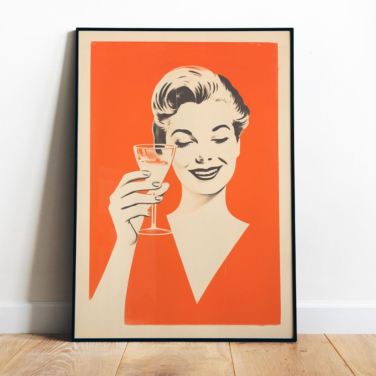 Poster Retro Kitchen Wall Art Printable Funny Posters 50S Bar Wall ...