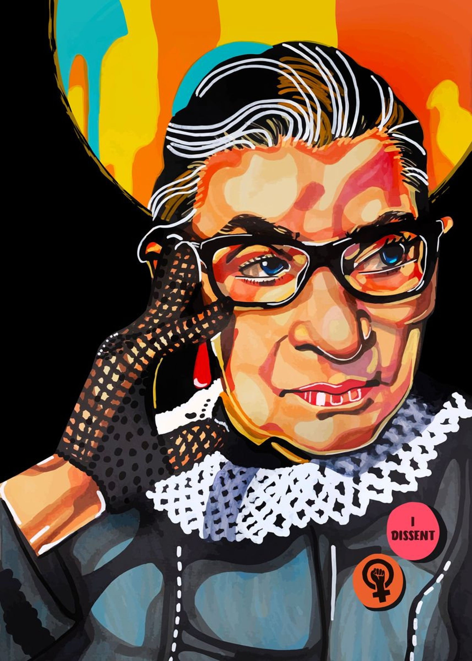 Poster Ruth Bader Ginsburg Poster Home Decor Wall Art Print Gift Home ...