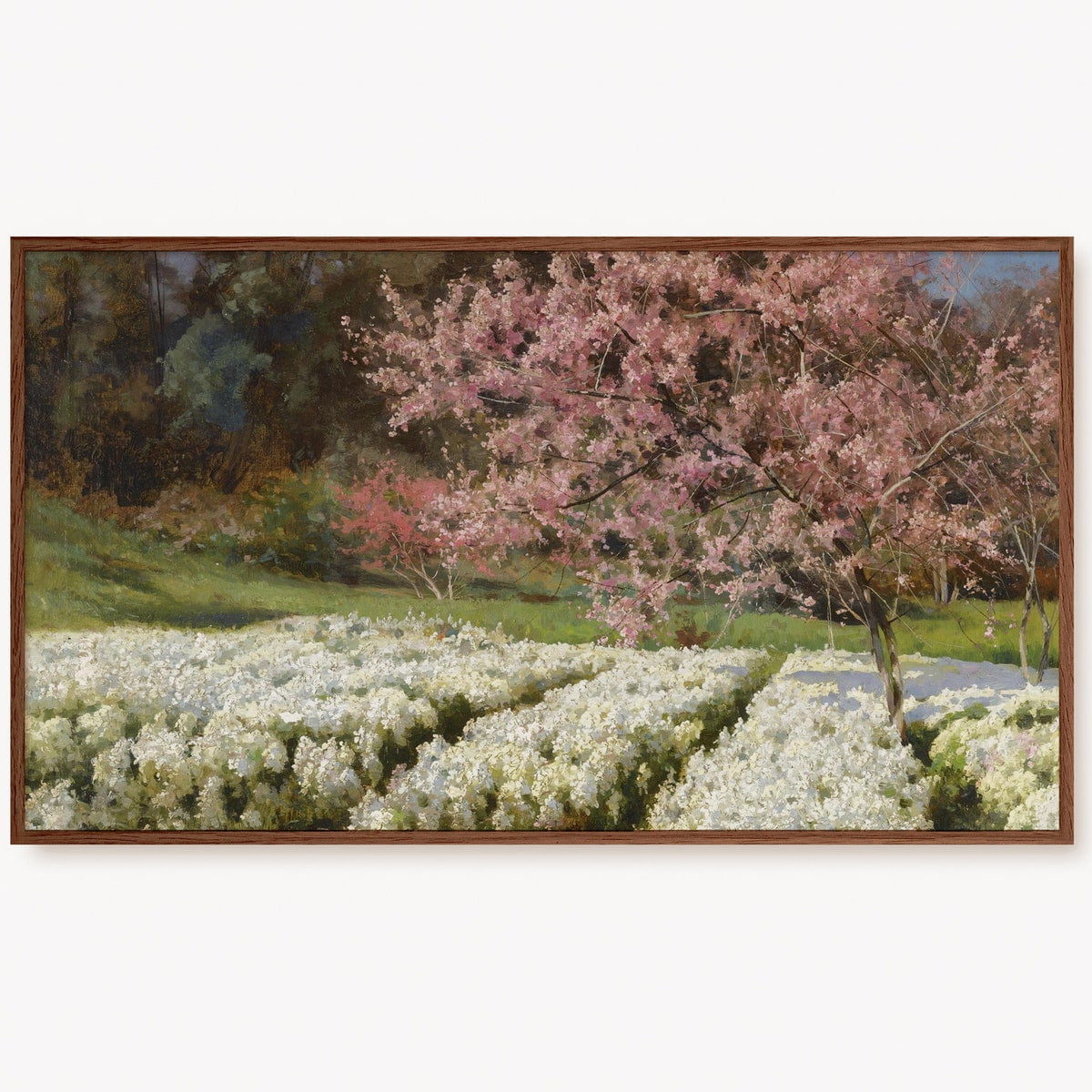 Poster Samsung Frame Tv Art Spring Flowers Painting | Vintage Summer ...
